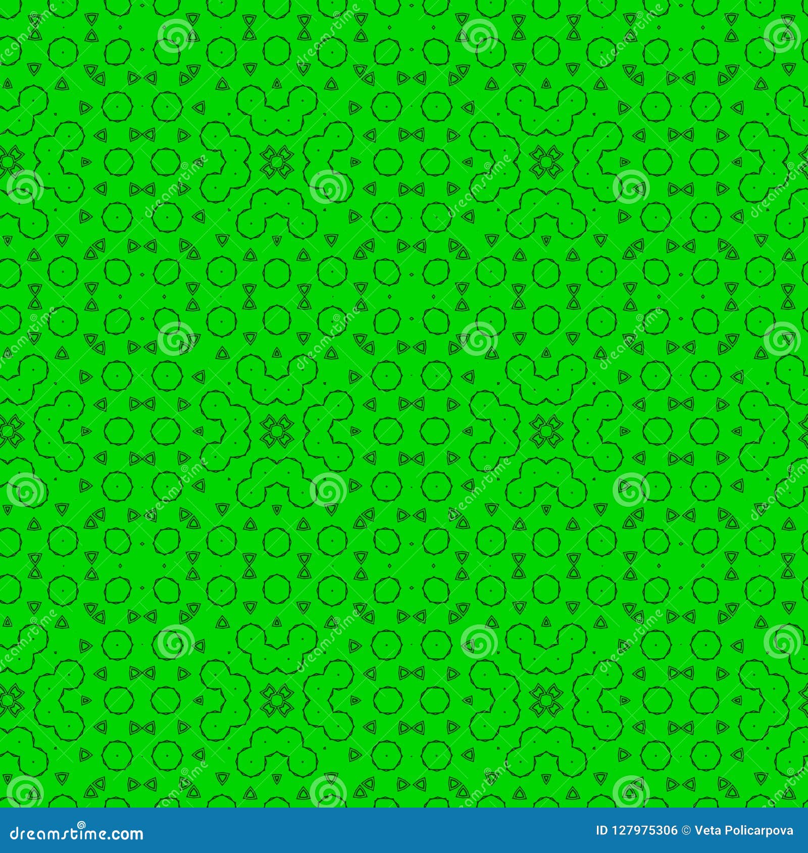 Seamless Color Pattern from a Variety of Shapes. Stock Illustration ...