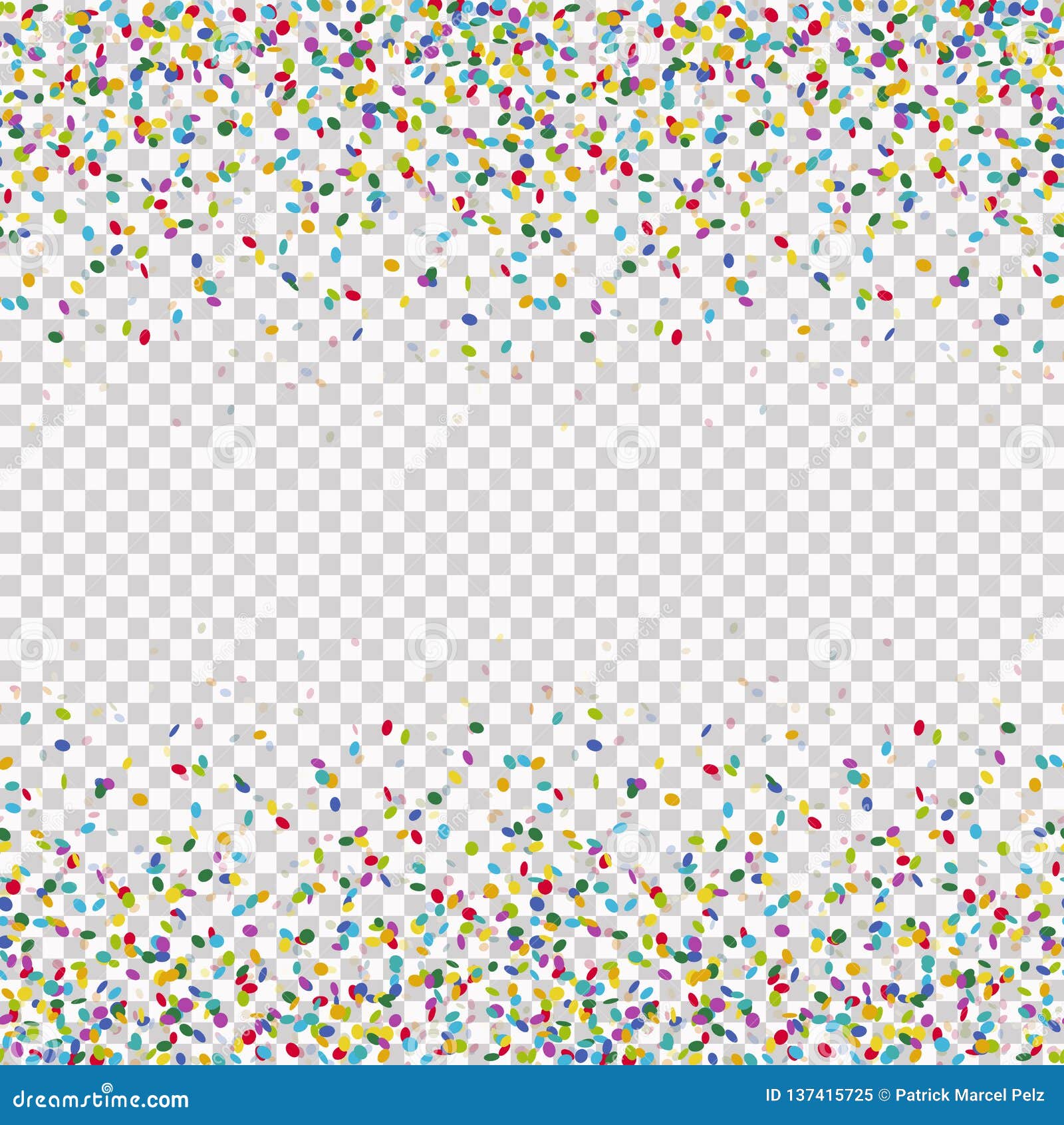 Red Confetti Background Transparent Vector. Folded Backdrop Heart. Fond ...