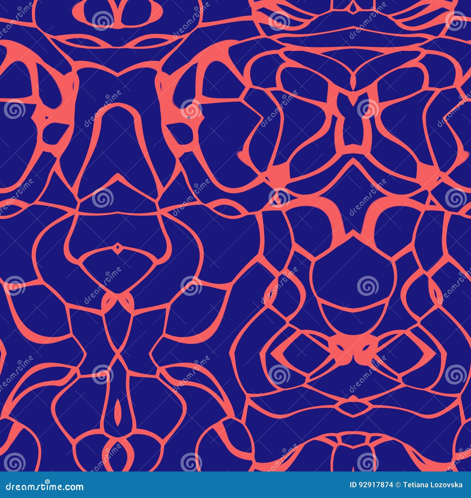 Seamless Colored Pattern Created and Rendered in 3D Application Stock ...