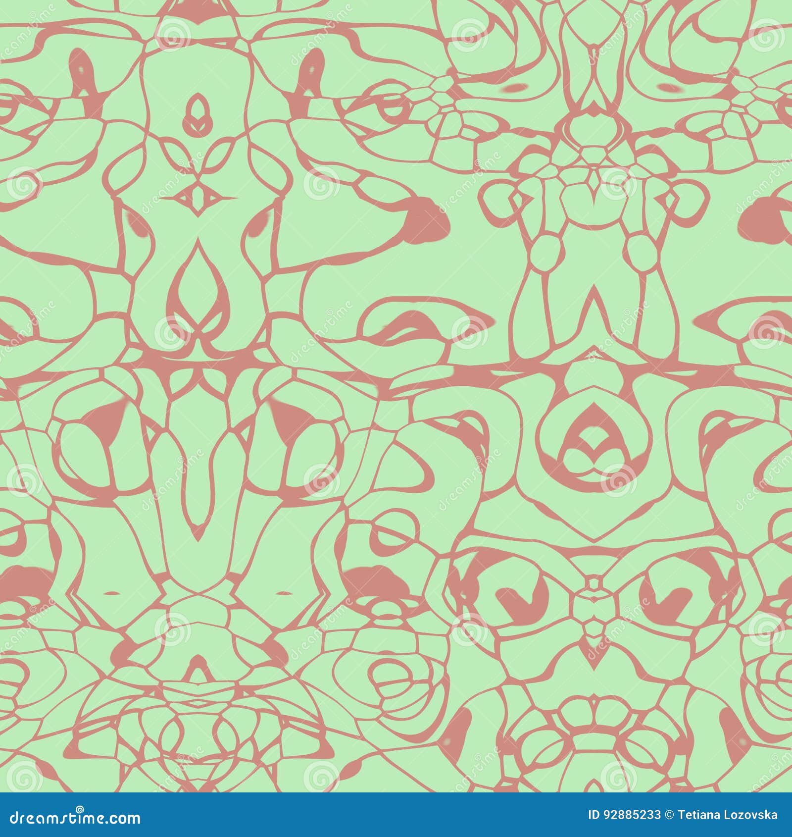 Seamless Colored Pattern Created and Rendered in 3D Application Stock ...