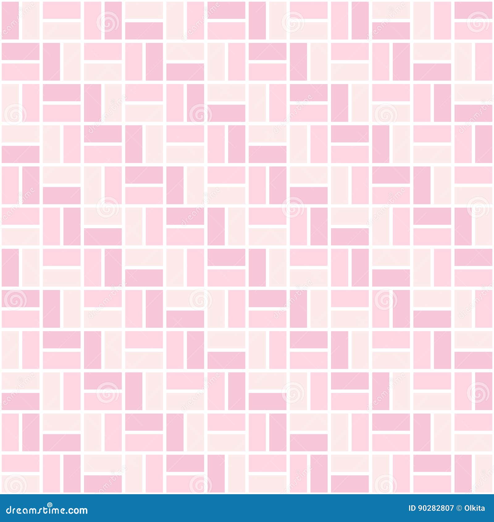 Seamless Colored Pattern with Light Pink and Rose Color Rectangles ...