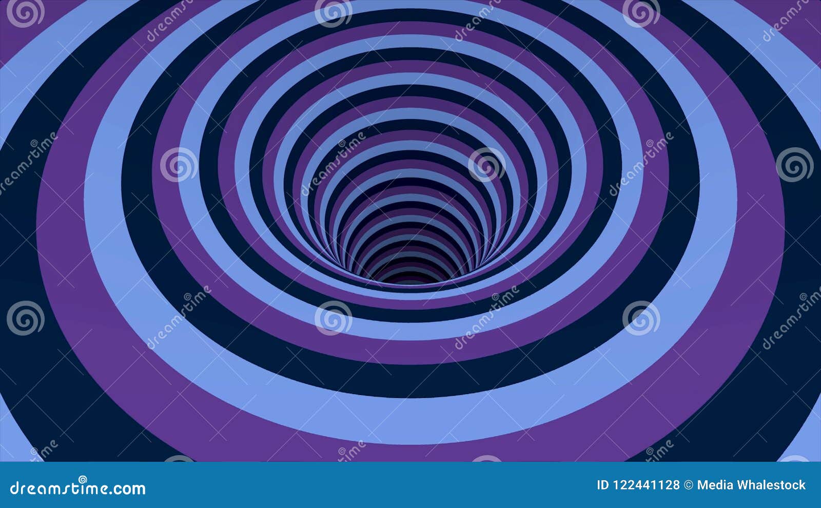 Seamless Colorful Abstract Animation Hole Path in Particle Light ...