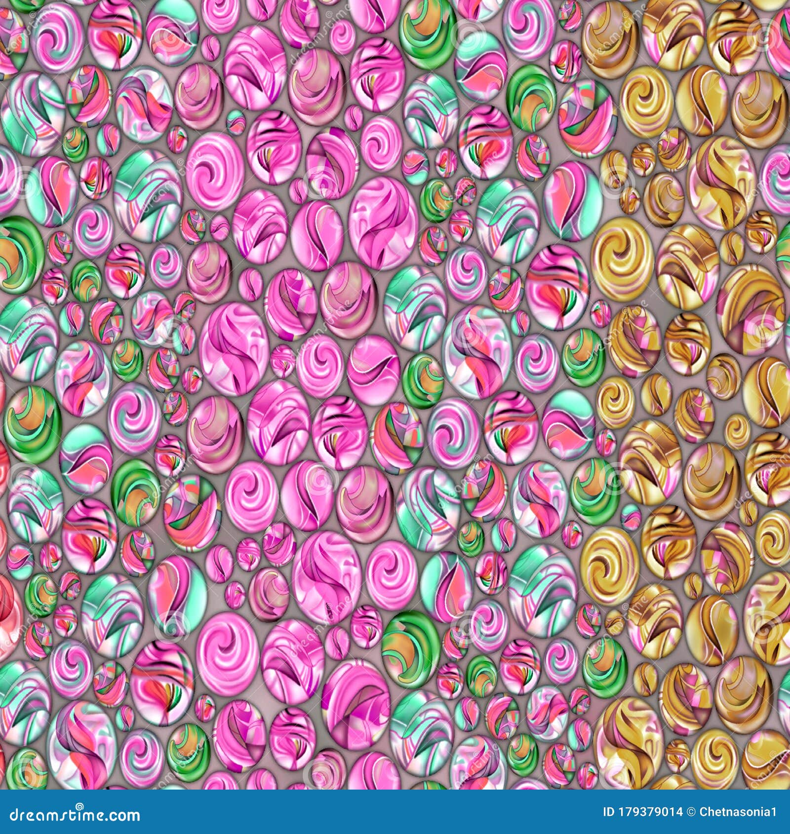 Seamless Colorful Abstract Round Background Stock Photo - Image of gold ...