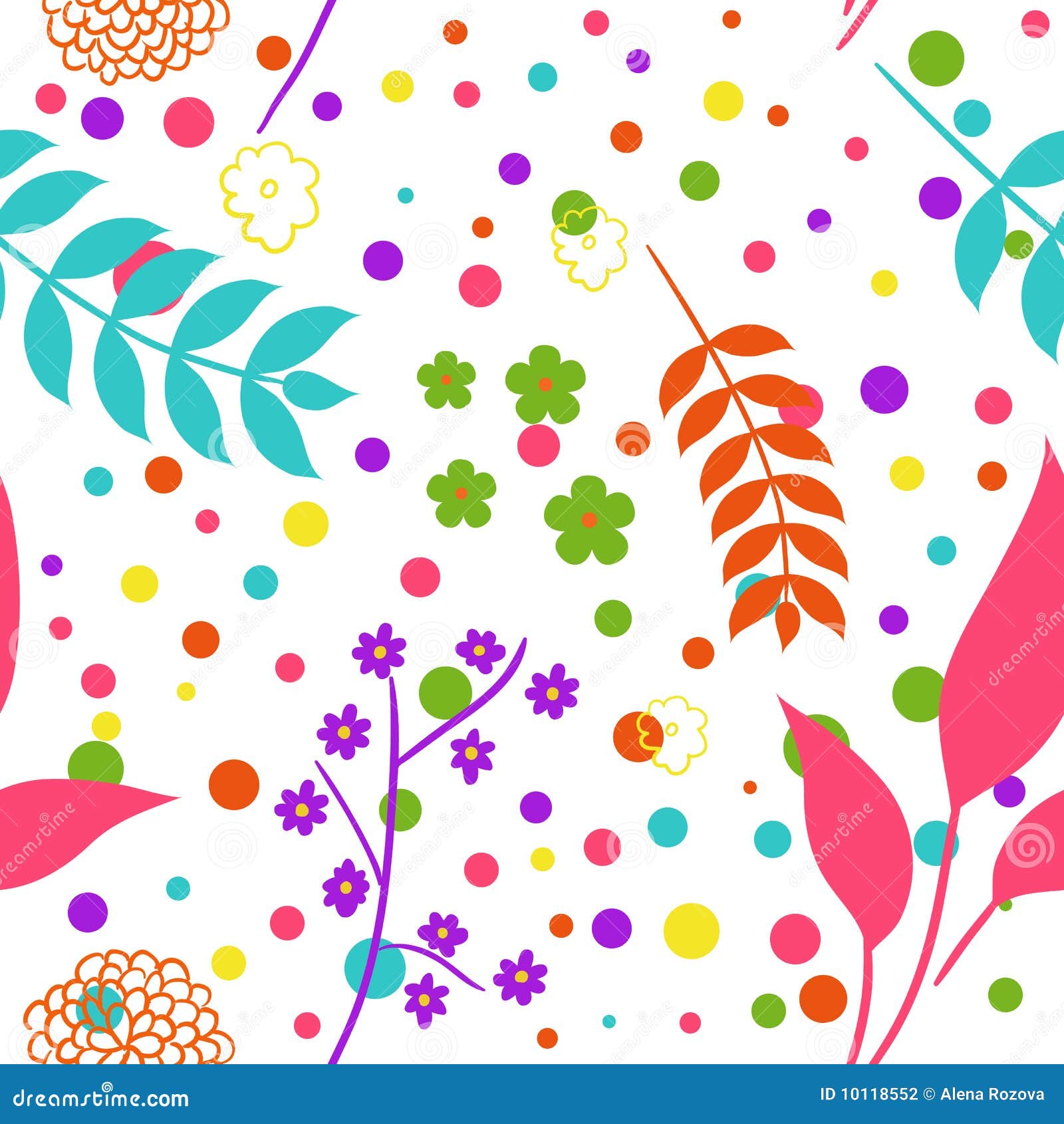 Seamless Colorful Background Stock Illustration - Illustration of fresh ...