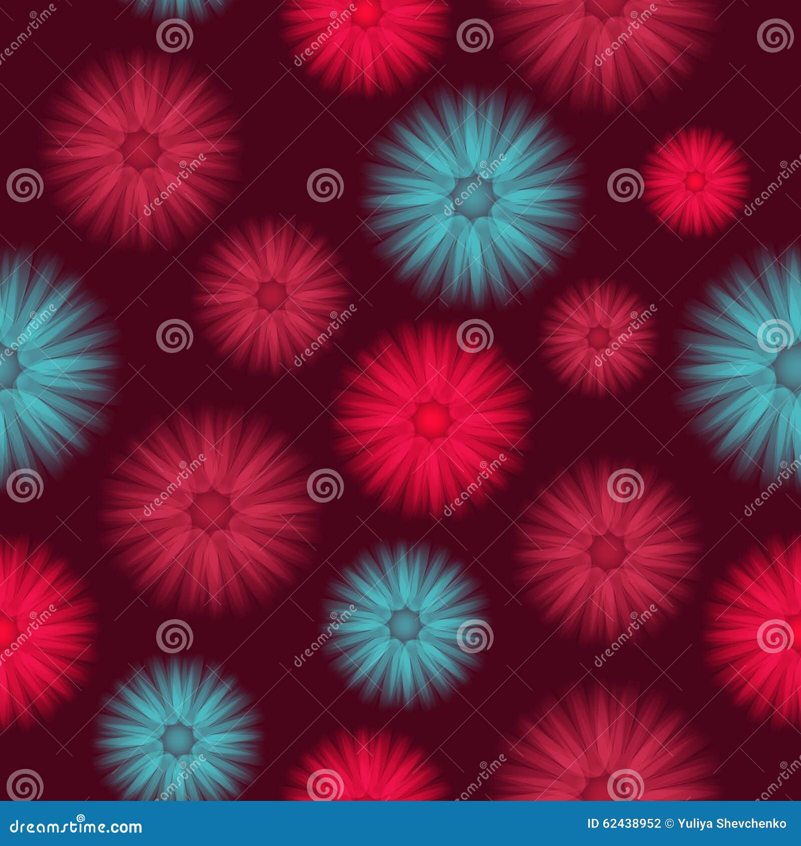 Seamless Colorful Background Stock Vector - Illustration of floral ...