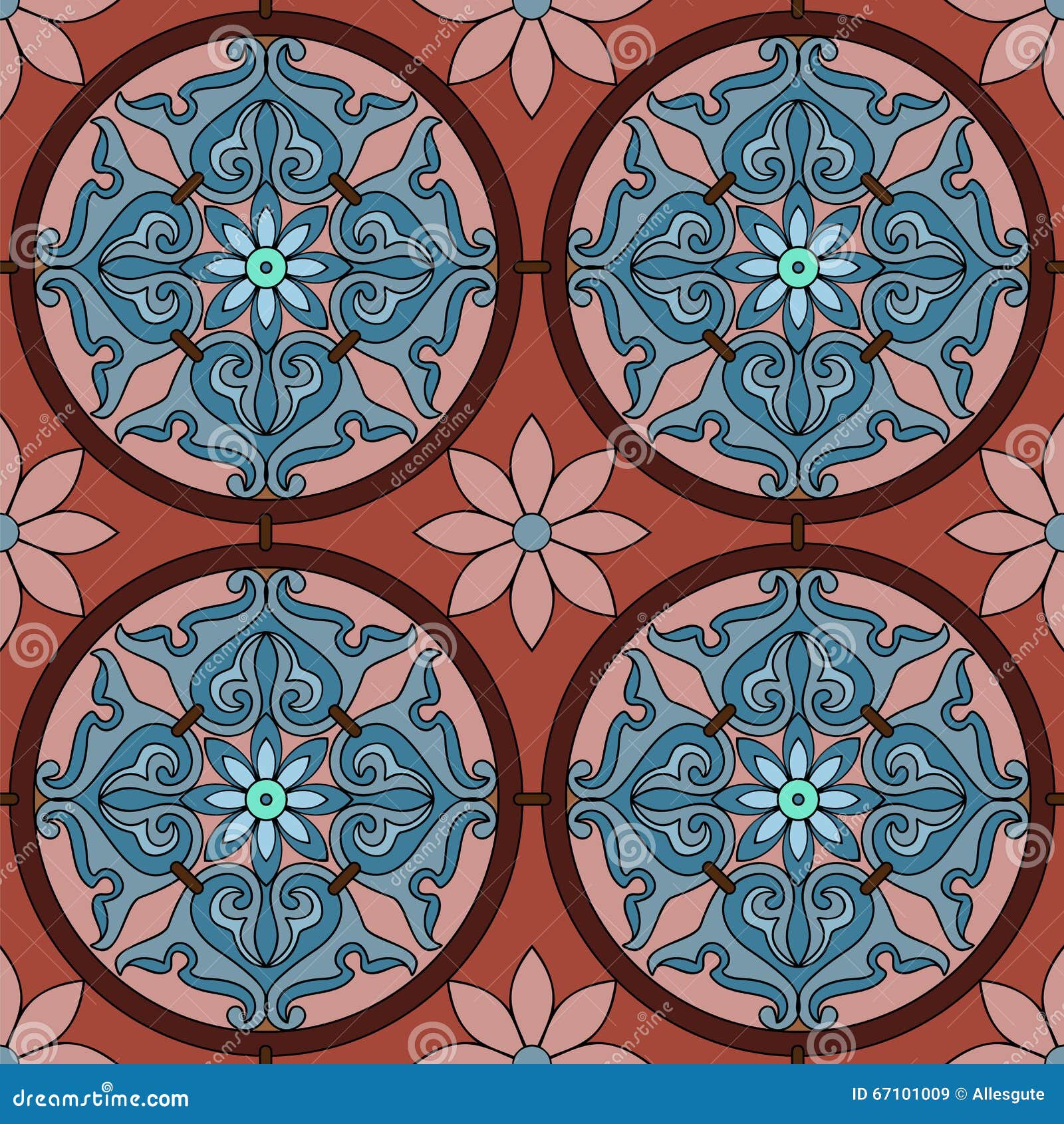 Seamless Colorful Background Stock Vector - Illustration of leaf ...