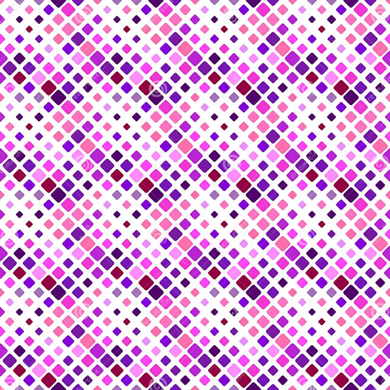 Seamless Colorful Geometrical Rounded Square Pattern Background Design ...