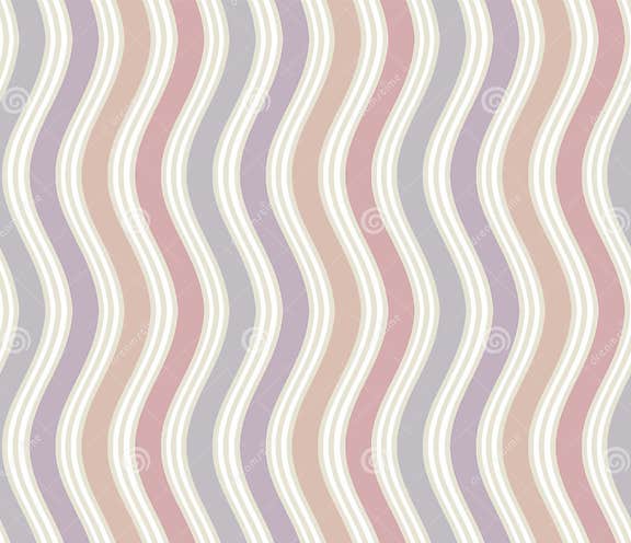 Seamless Colorful Vertical Swirly Pattern Design Stock Vector ...