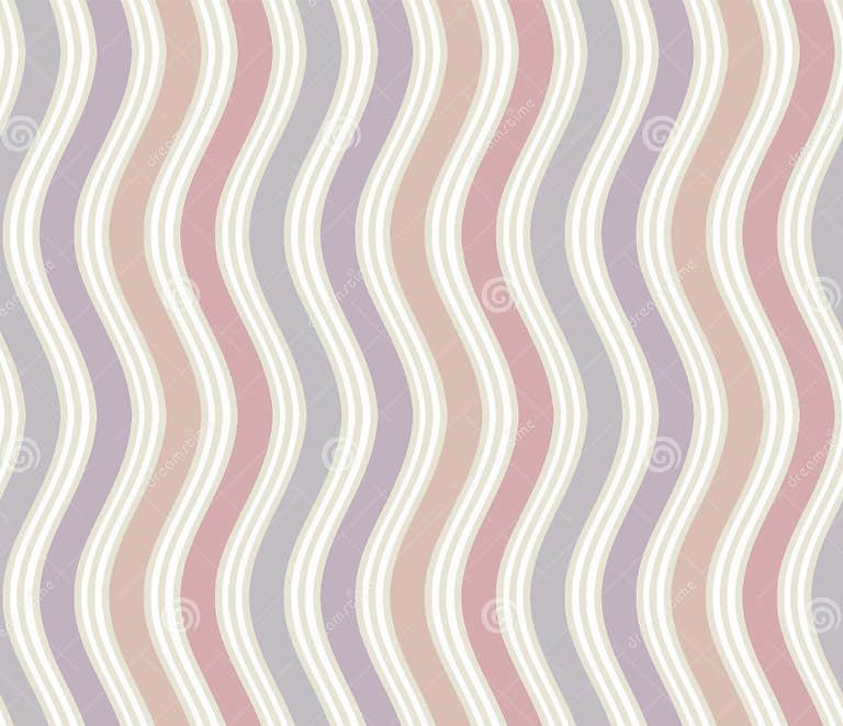 Seamless Colorful Vertical Swirly Pattern Design Stock Vector ...