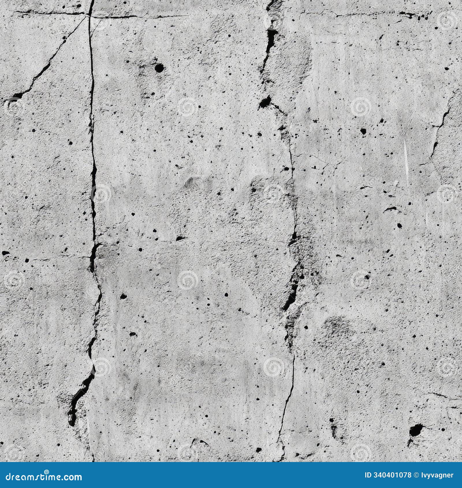 Seamless Concrete Texture with Pitted Surface Stock Photo - Image of ...