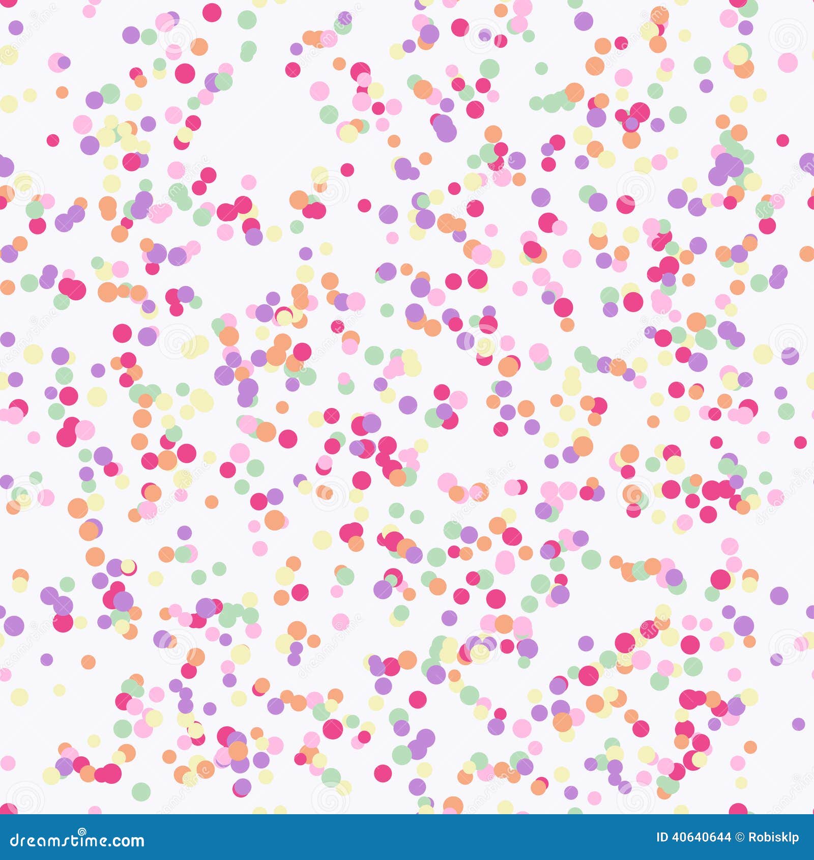 Seamless Confetti Background Vector Illustration | CartoonDealer.com ...
