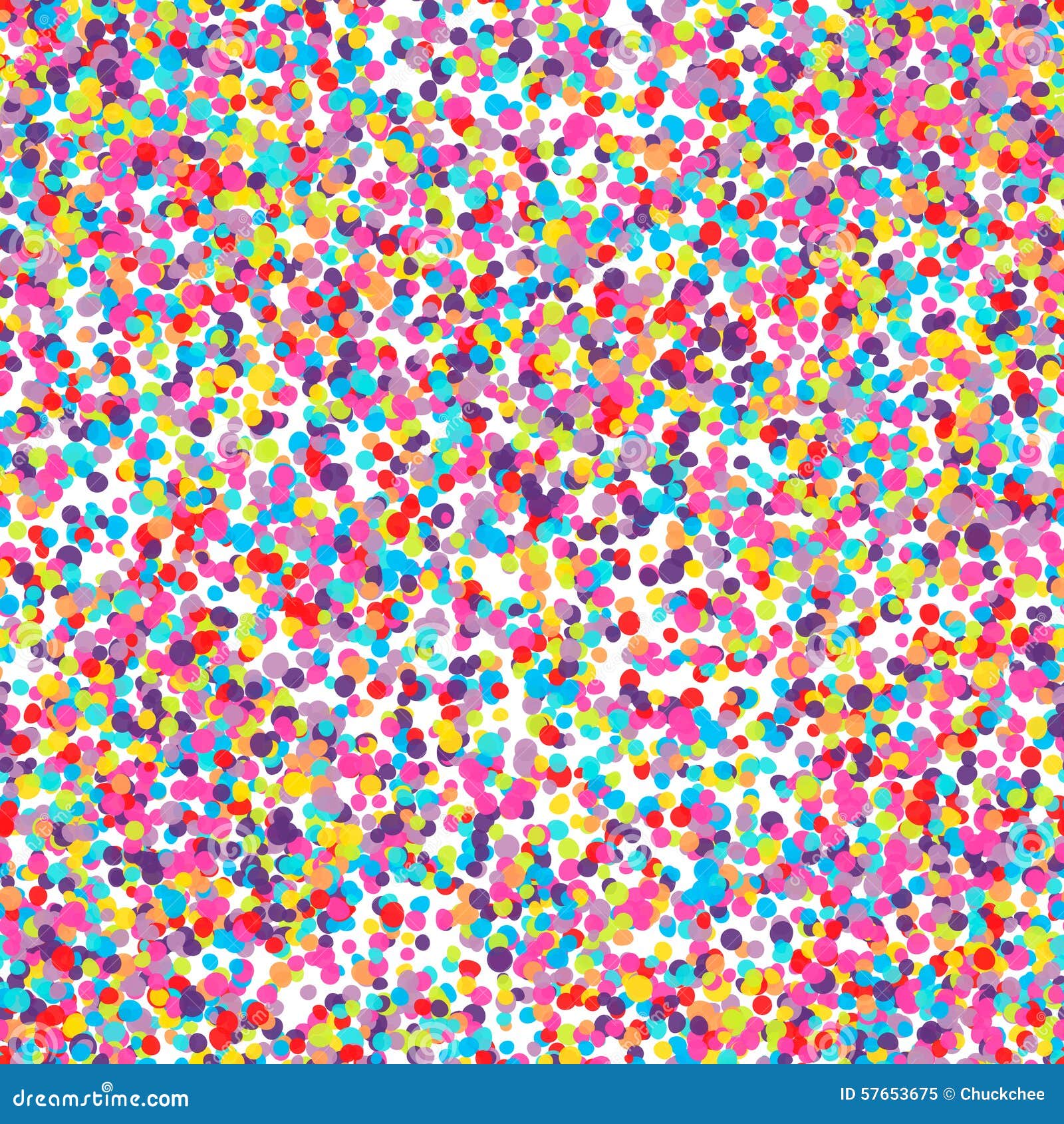 Seamless Confetti stock vector. Illustration of decorative - 57653675