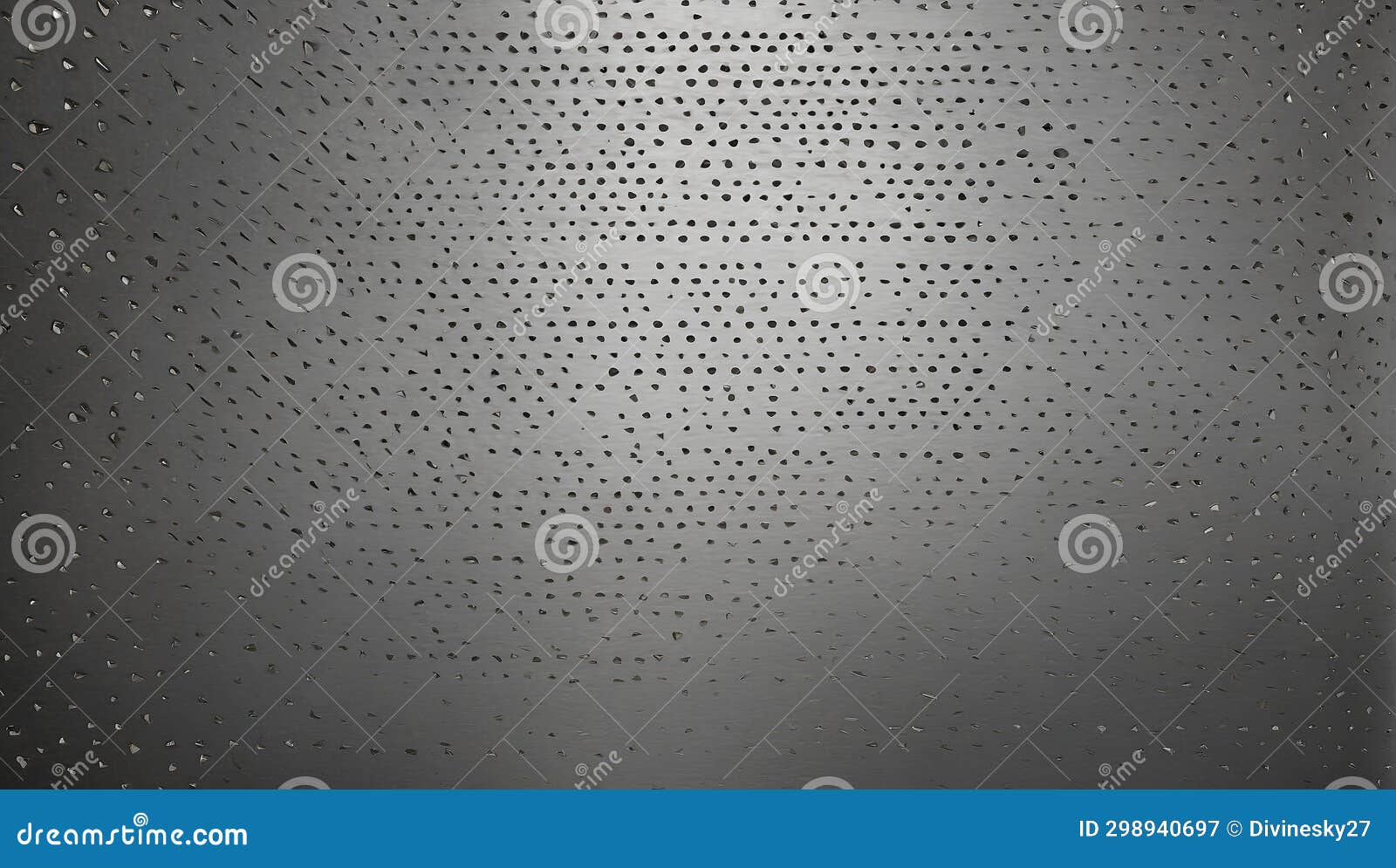 Seamless 3d Perforated Steel Texture. Ai Generated Stock Illustration ...