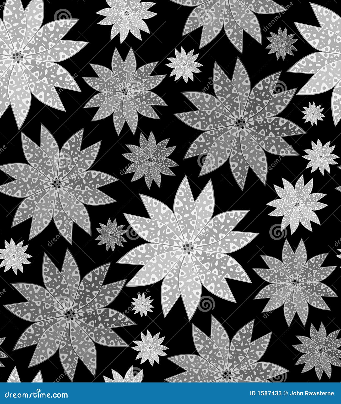 Seamless Contemporary Wallpaper Pattern Stock Illustration ...