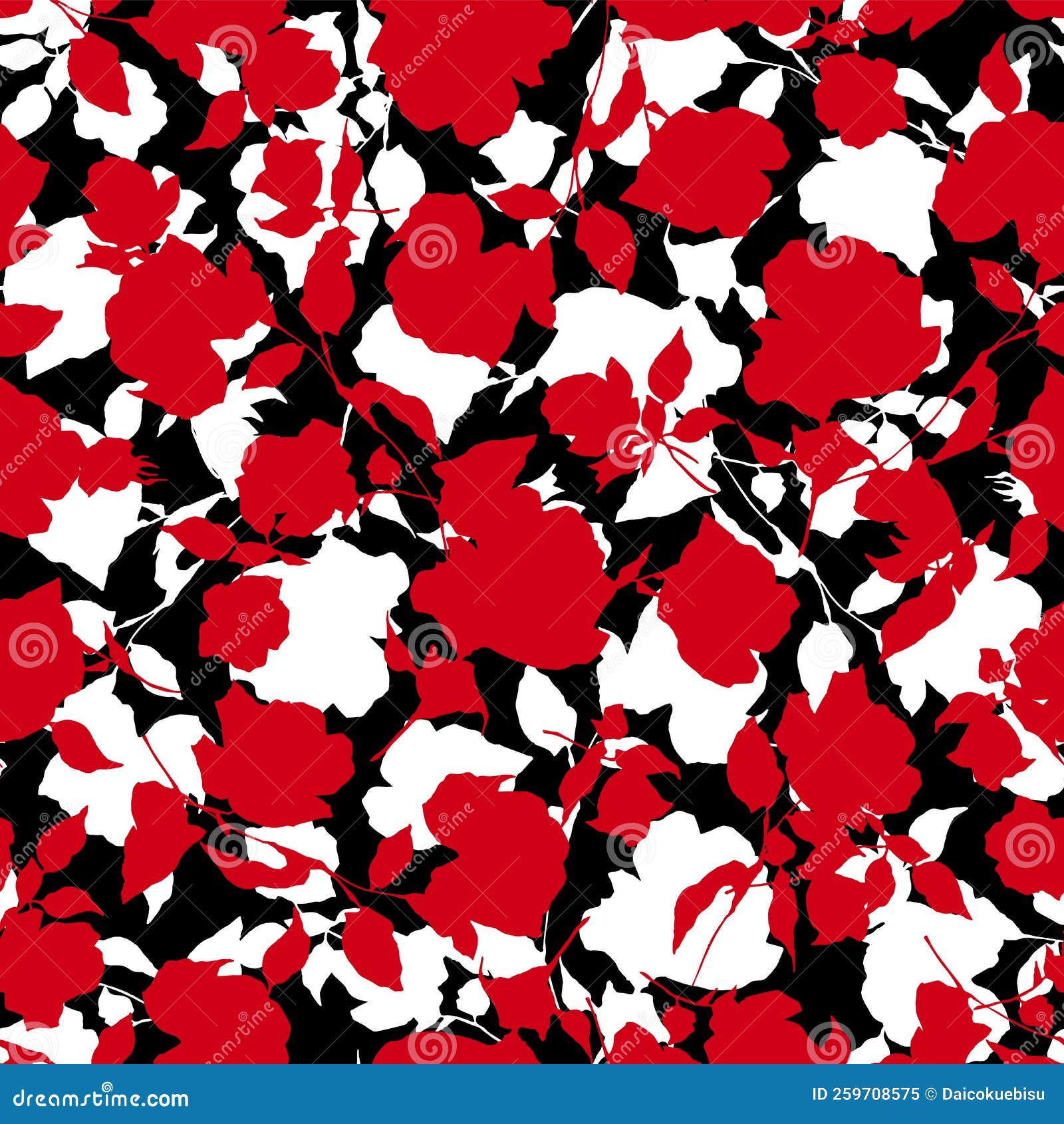 Beautiful Seamless Floral Pattern Made in Vector, Stock Vector ...