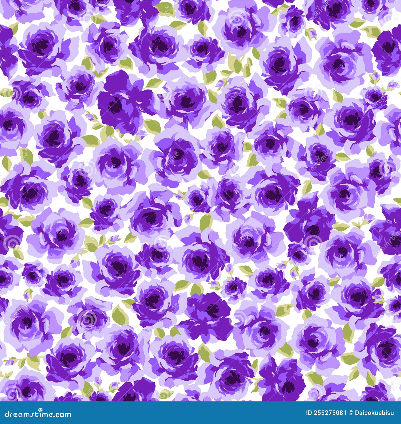 Seamless Pattern with a Beautiful Bouquet of Roses, Stock Vector ...