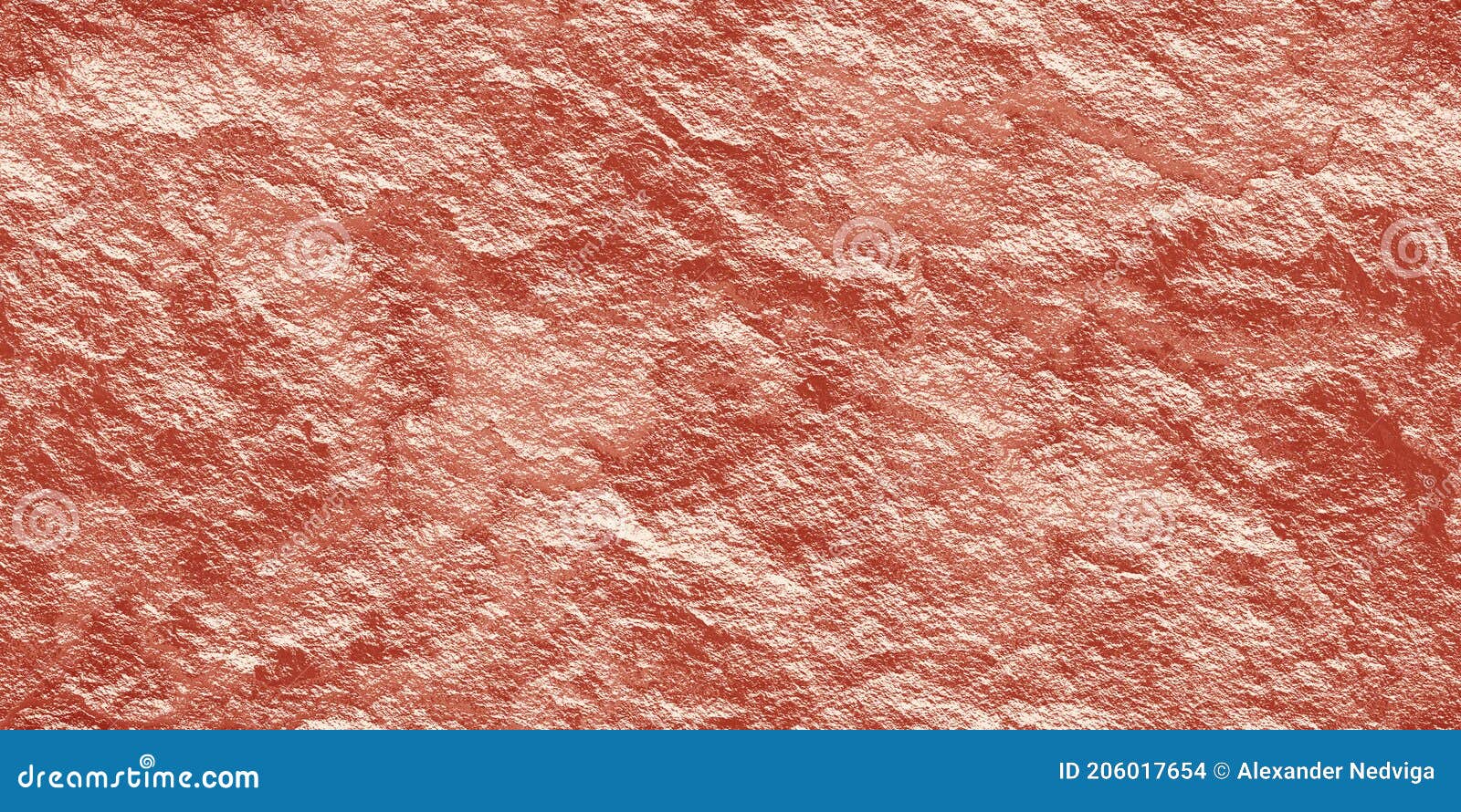 Seamless Copper Background. Molten Ore Split Texture Stock Photo ...