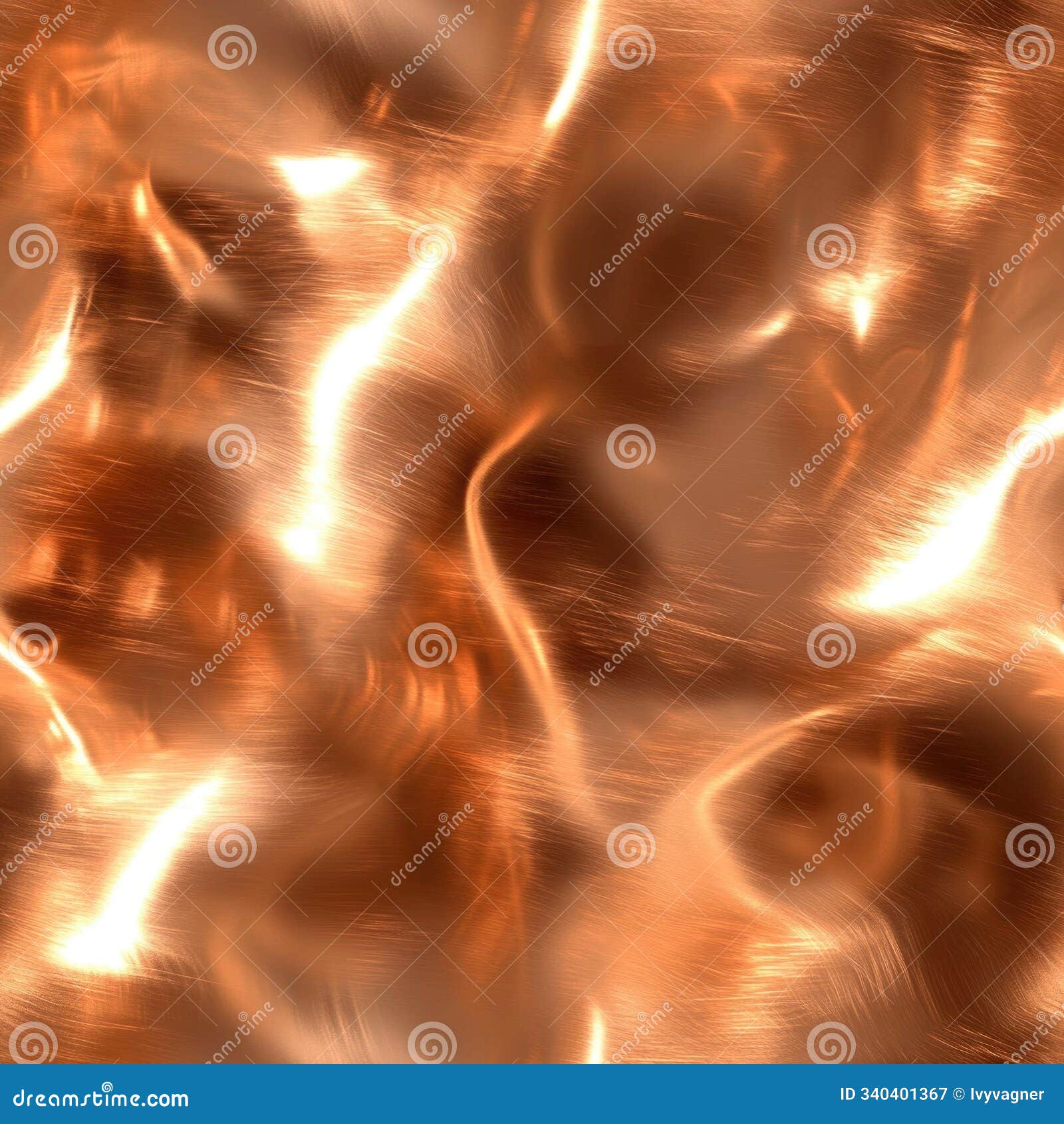 Seamless Copper Texture with Light Surface Wear Stock Image - Image of ...