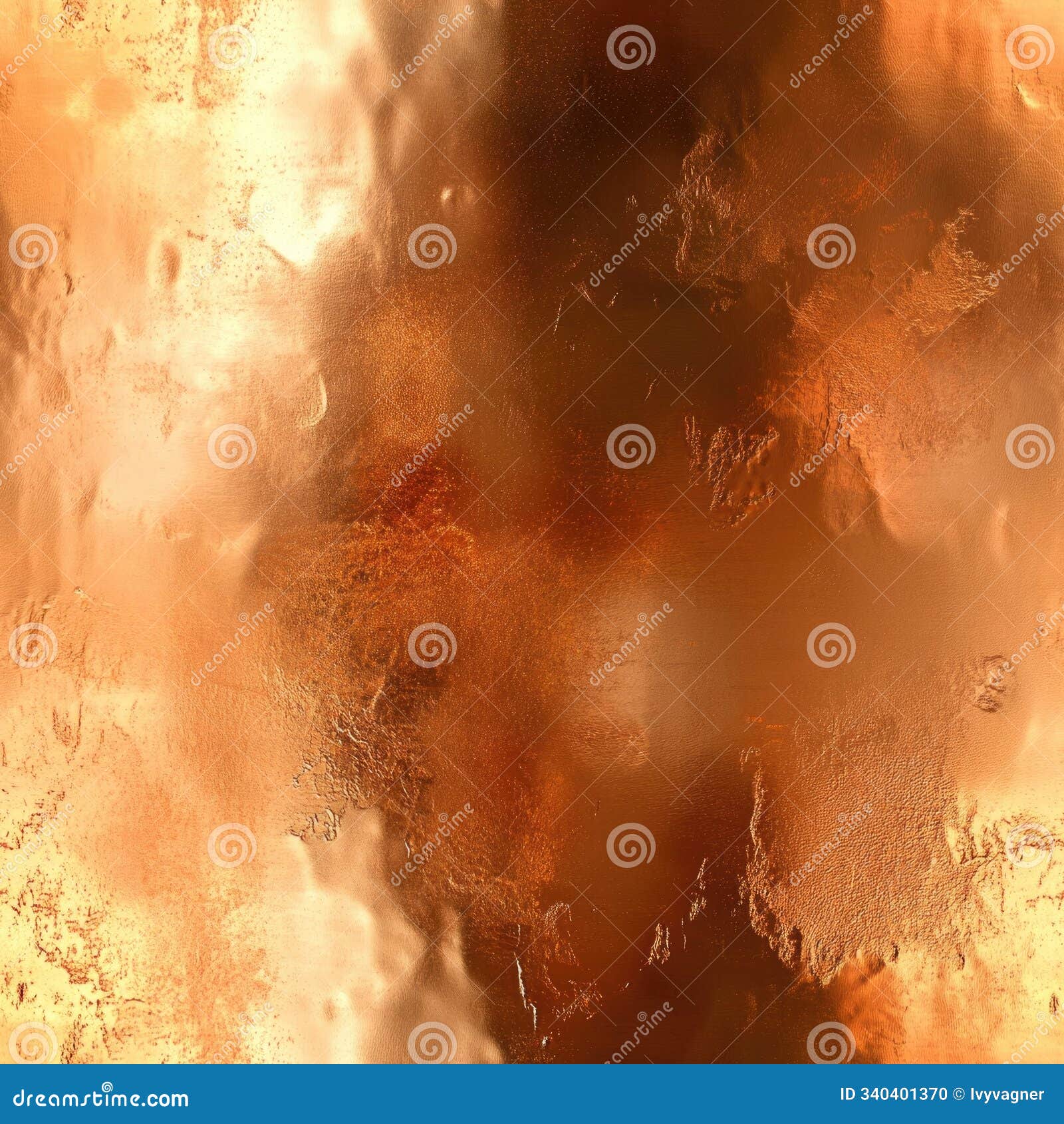 Seamless Copper Texture with Light Surface Wear Stock Photo - Image of ...