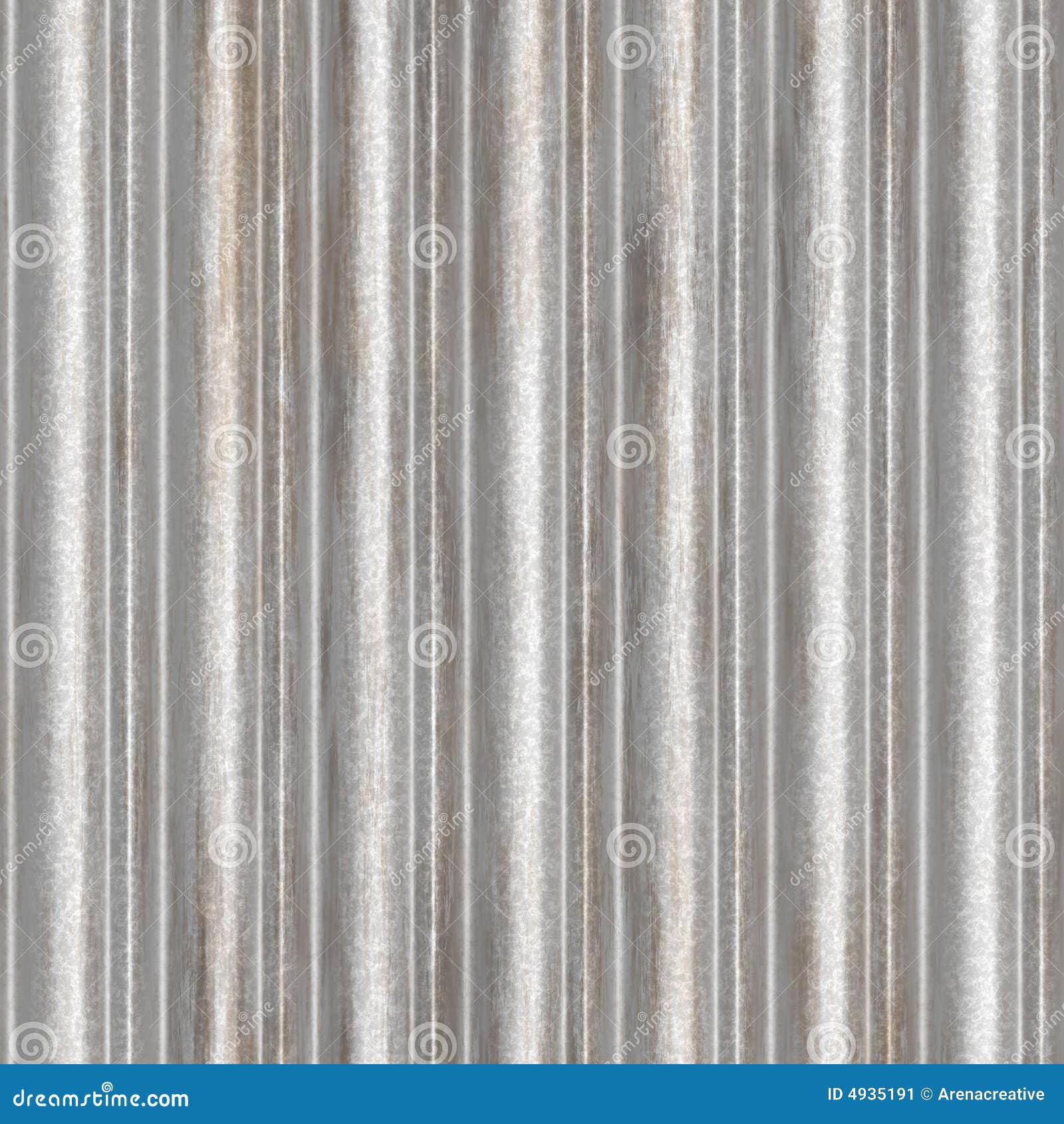Seamless corrugated metal stock image. Image of business - 4935191