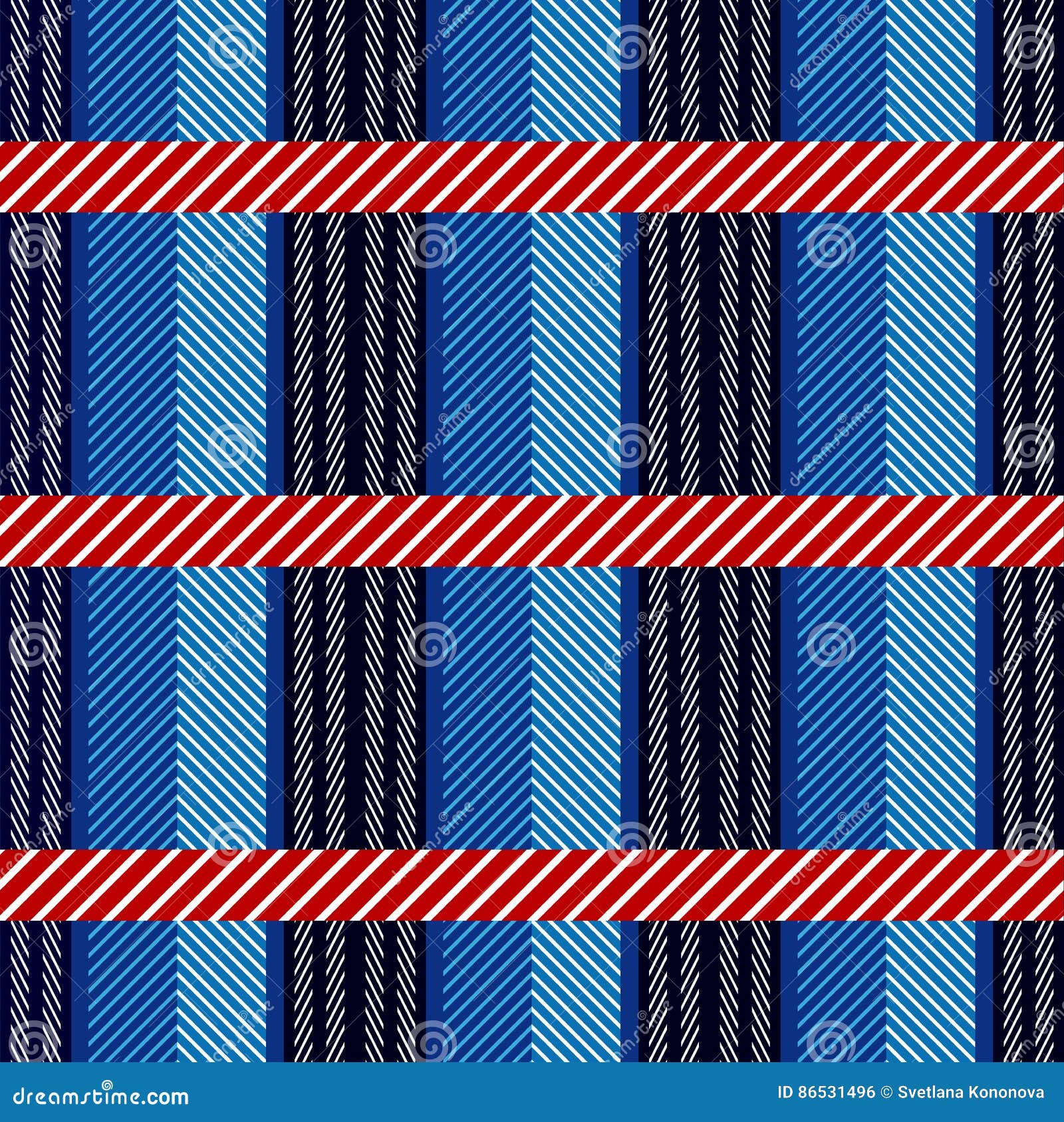 Seamless Cotton Textile Pattern. Stock Illustration - Illustration of ...