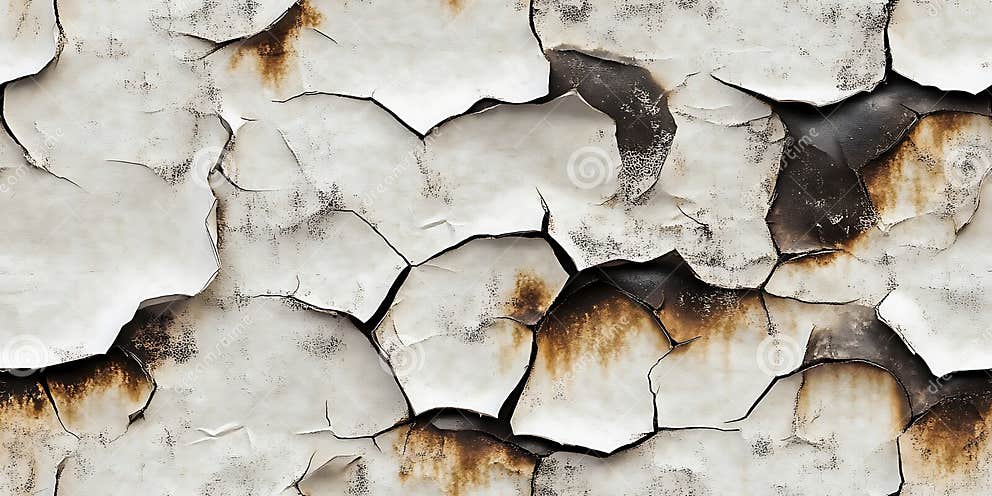 Seamless Cracked Paper Texture Pattern Ideal for Various Design ...