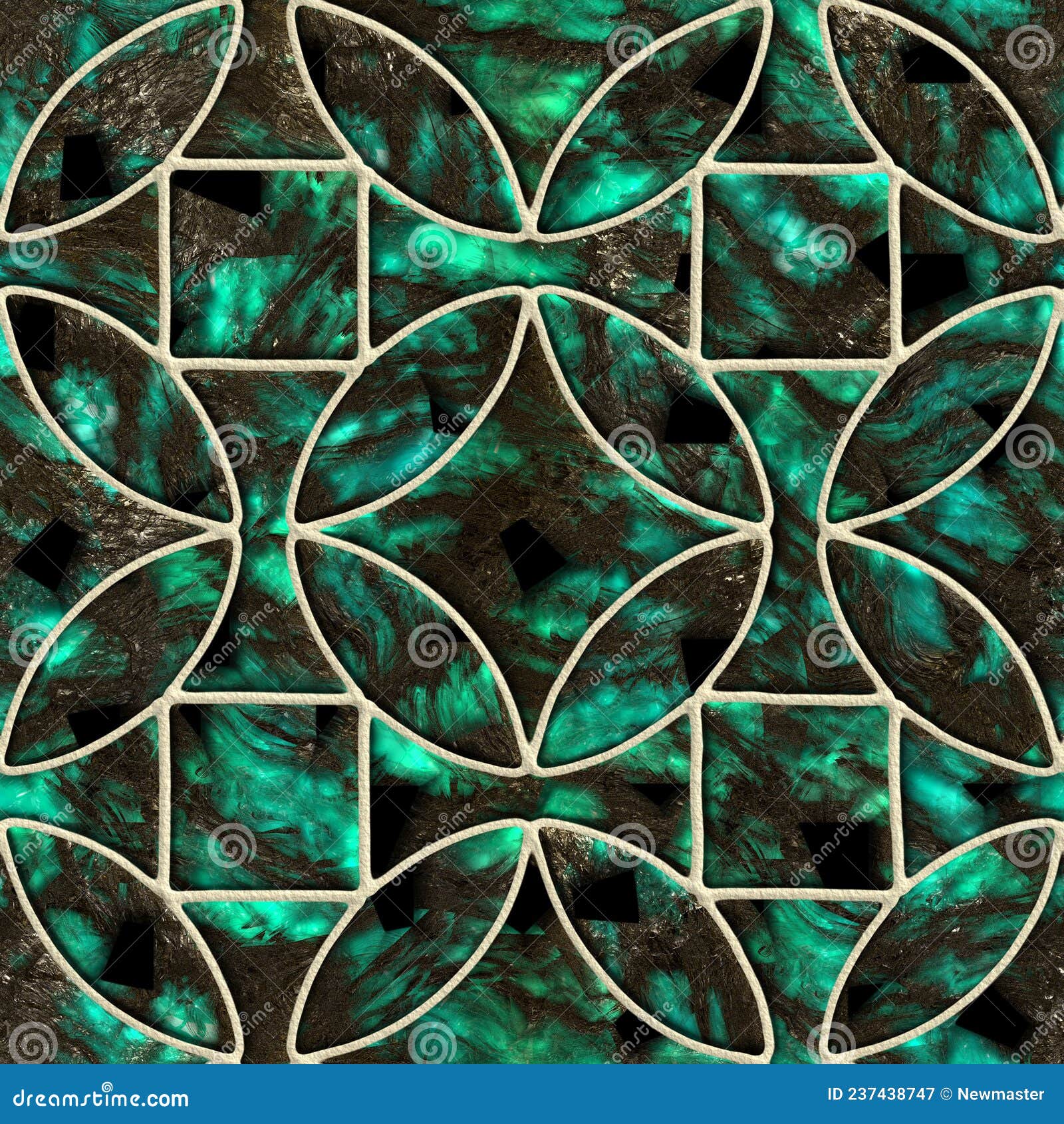 Seamless Creative 3d Texture-illustration Stock Illustration ...