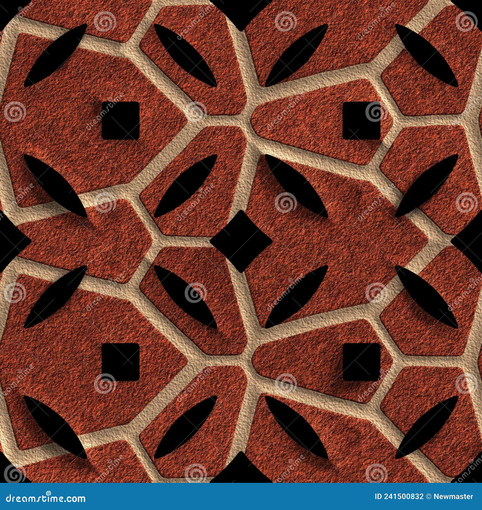 Seamless Creative 3d Texture Stock Illustration - Illustration of ...