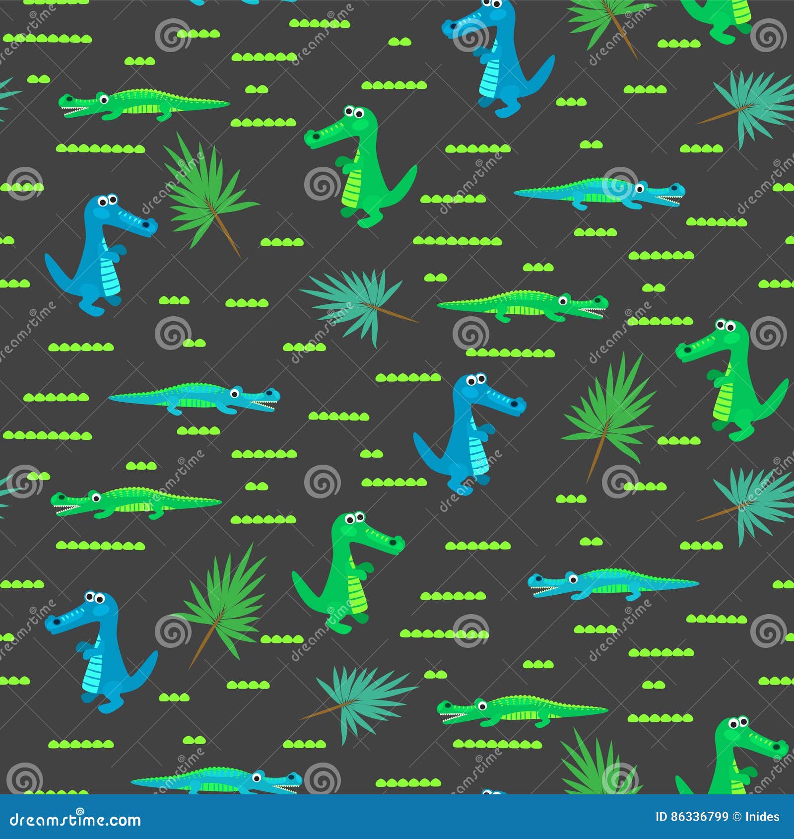 Seamless Crocodile Texture. Stock Photography | CartoonDealer.com ...