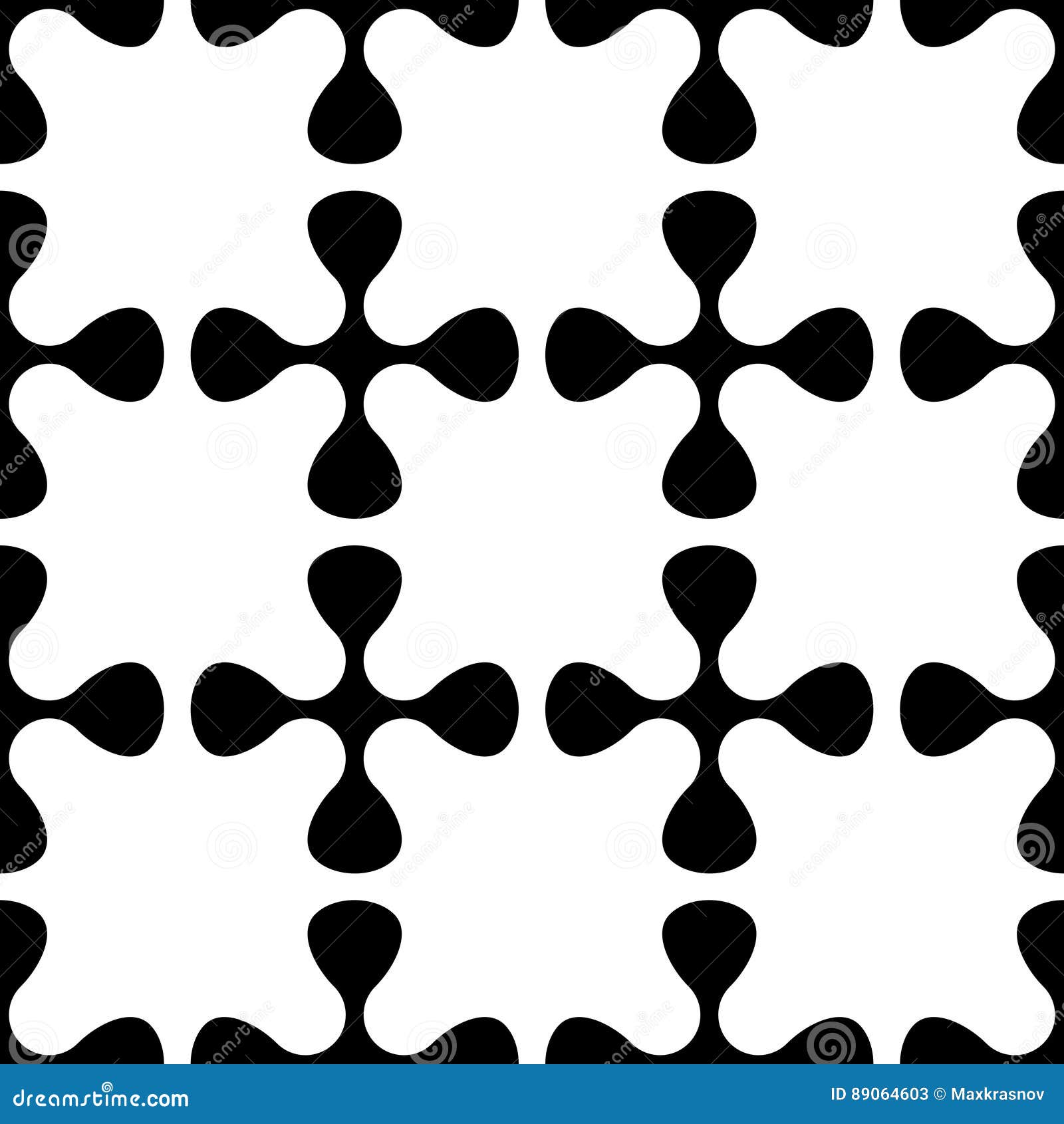 Seamless Cross Pattern stock vector. Illustration of shape - 89064603