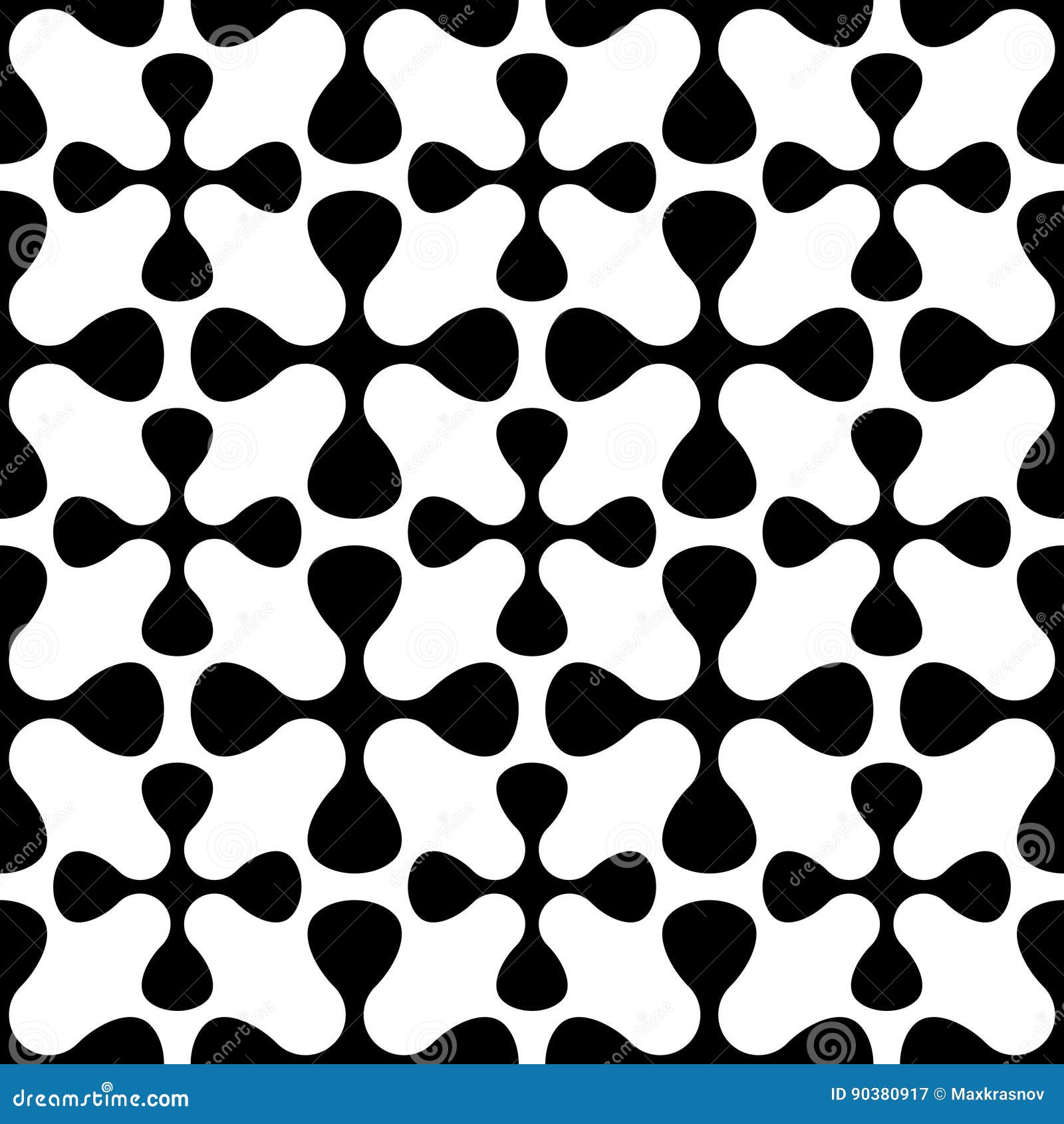 Seamless Cross Pattern stock vector. Illustration of mosaic - 90380917