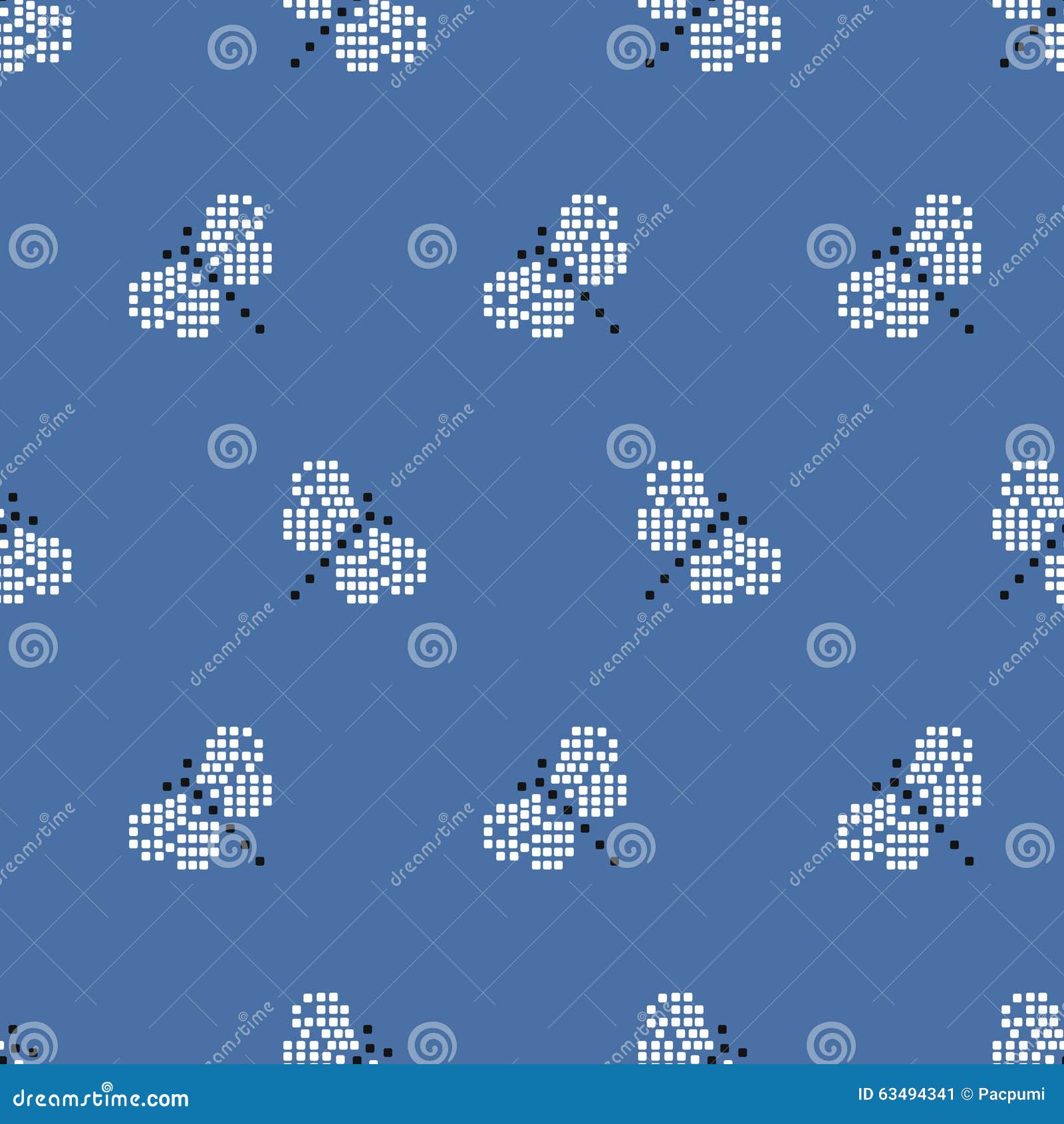 Seamless Cross Stitch Pattern Stock Illustration - Illustration of ...