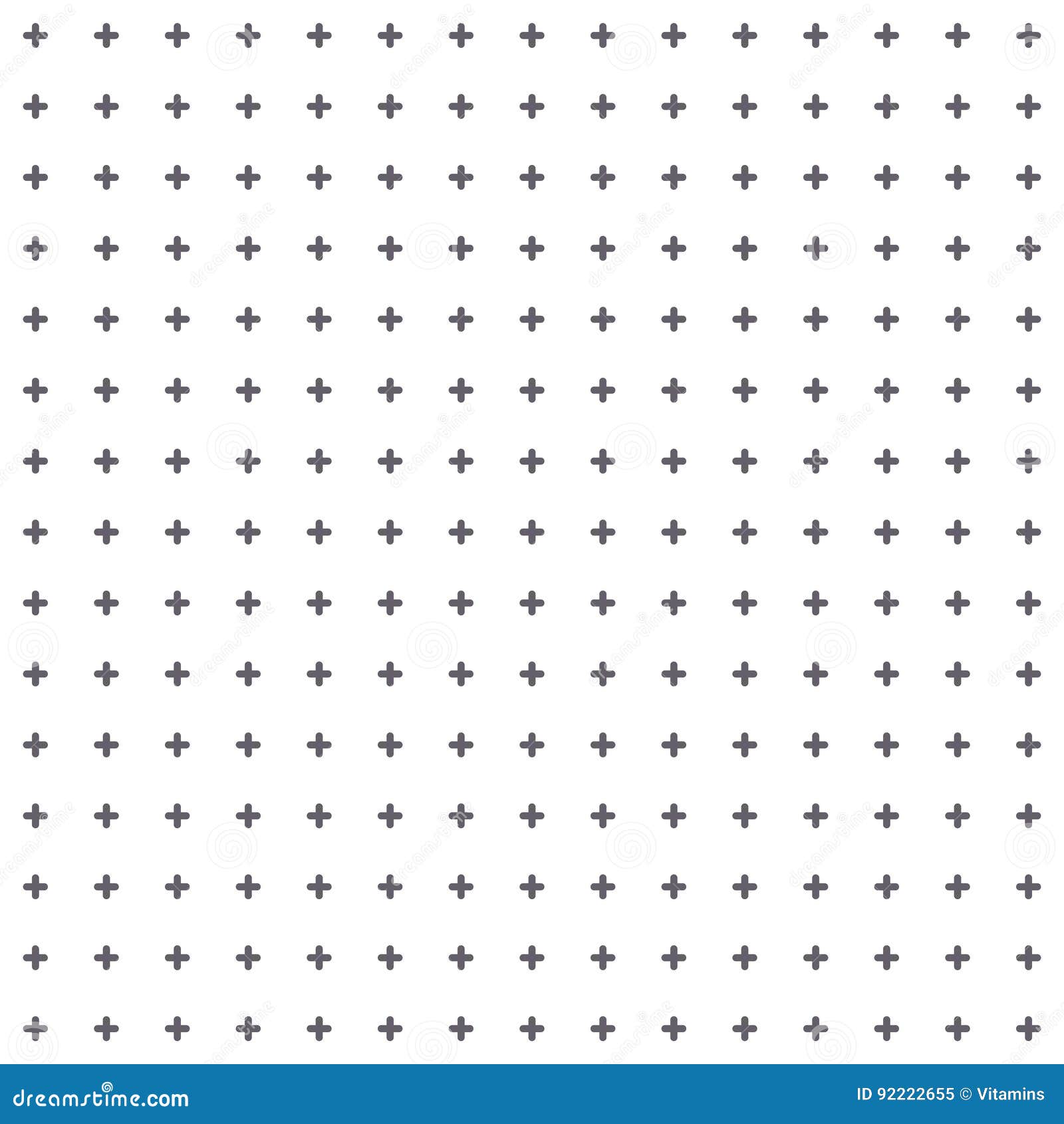 Seamless crosses pattern stock vector. Illustration of repeat - 92222655