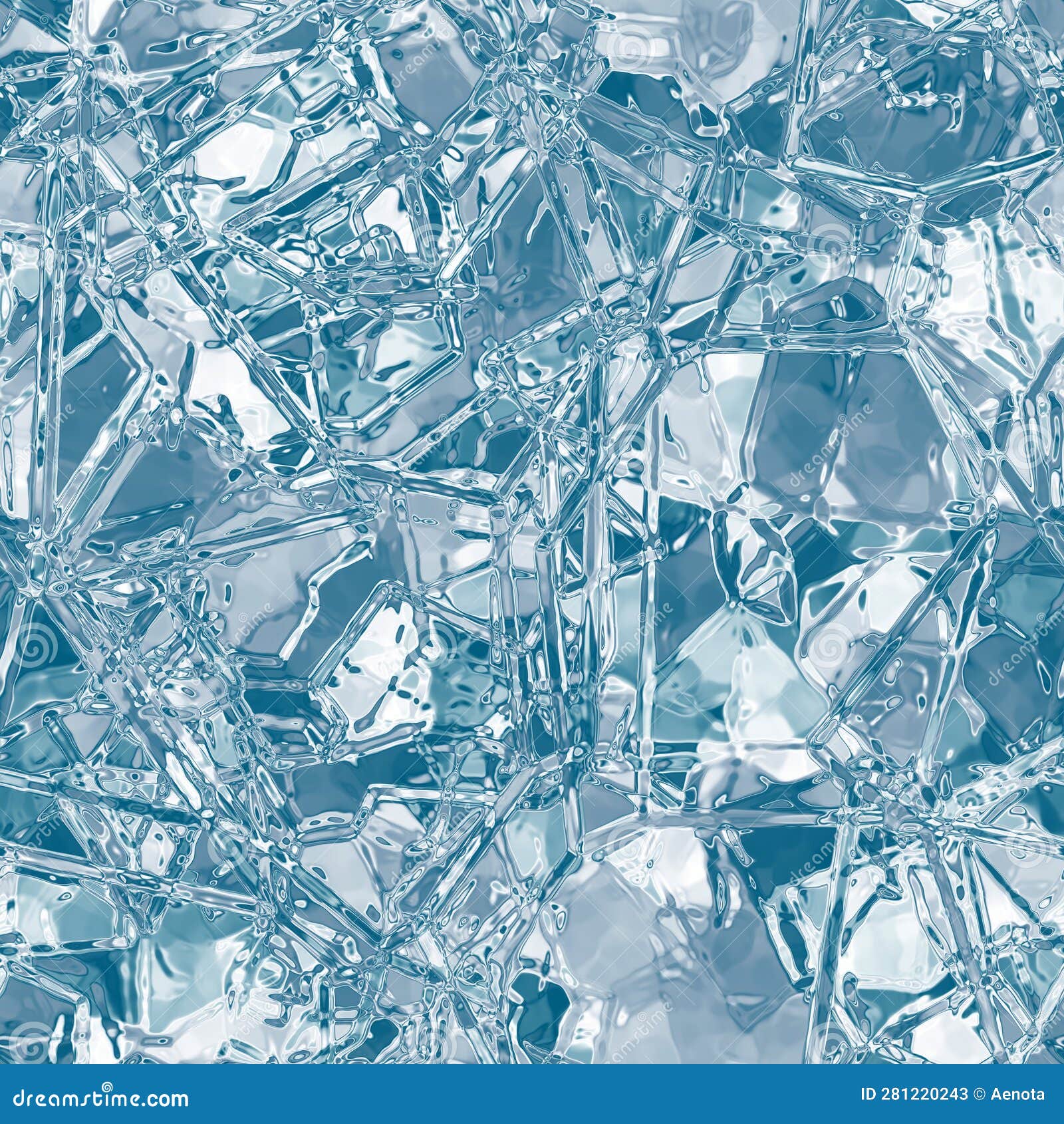 Seamless Crystal Glass Pattern Stock Illustration - Illustration of ...