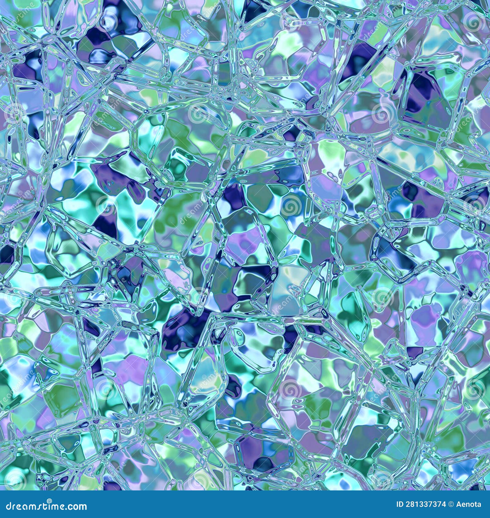 Seamless Crystal Glass Pattern Stock Illustration - Illustration of ...