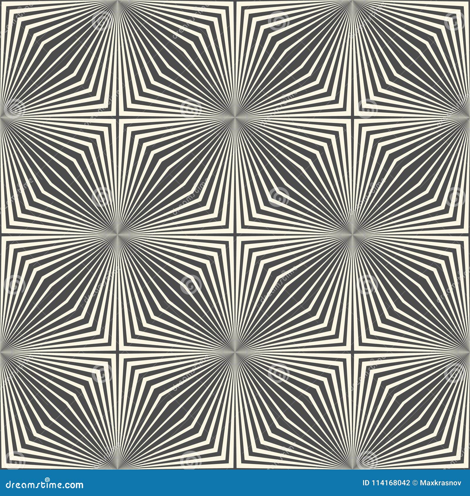 Seamless Crystal Pattern. Vector Black and White Gradient Background ...