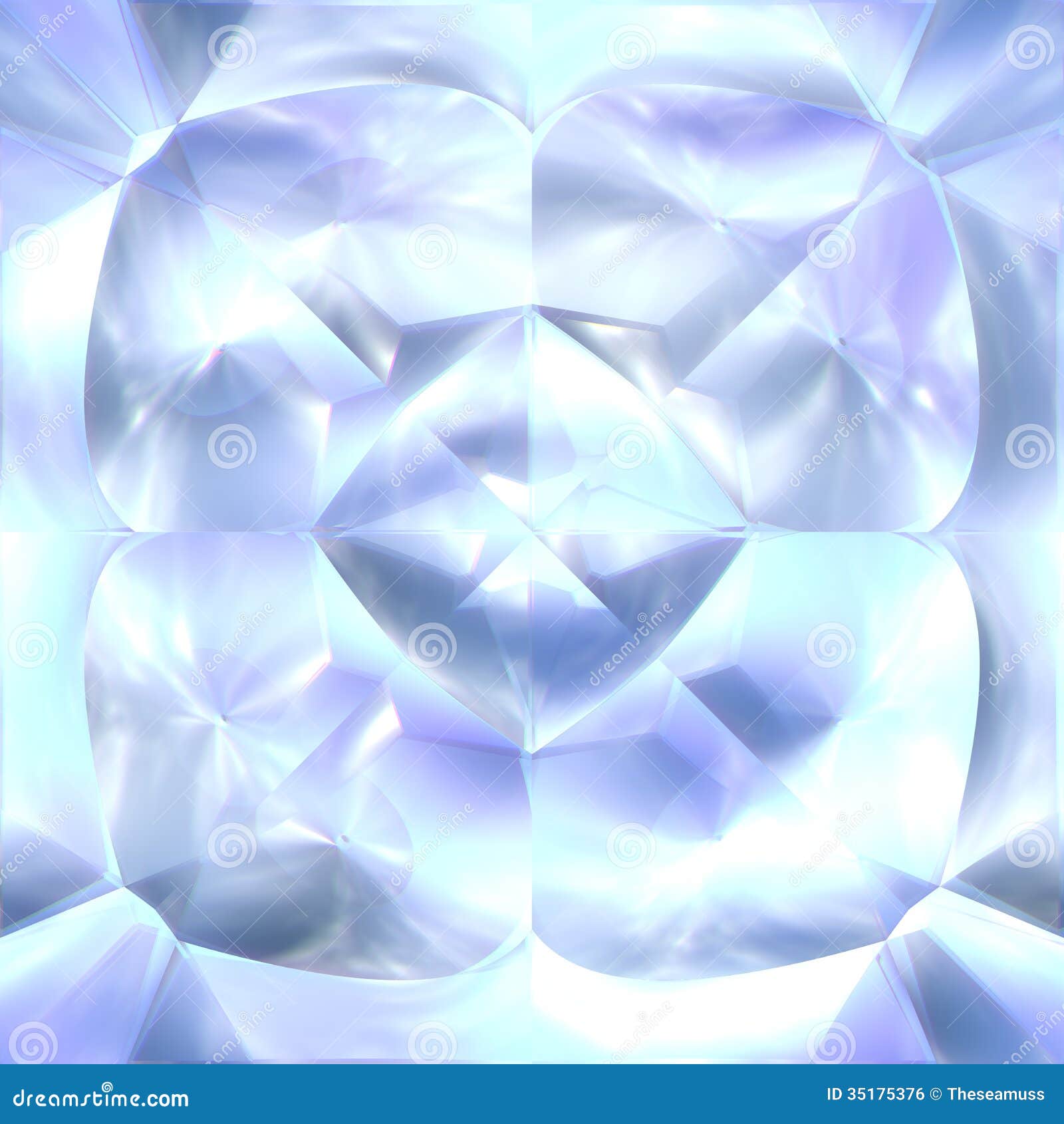 Seamless Crystal Texture Royalty Free Stock Image - Image: 35175376