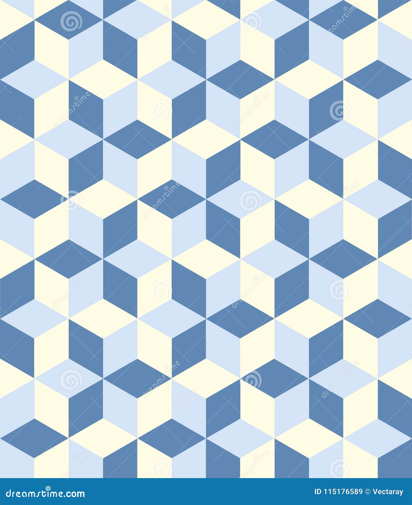 Seamless Cube Pattern Background Texture Stock Illustration ...