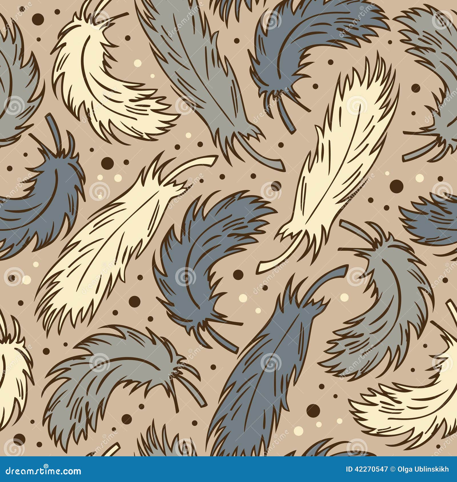 Plumes Pattern Stock Illustrations – 281 Plumes Pattern Stock ...