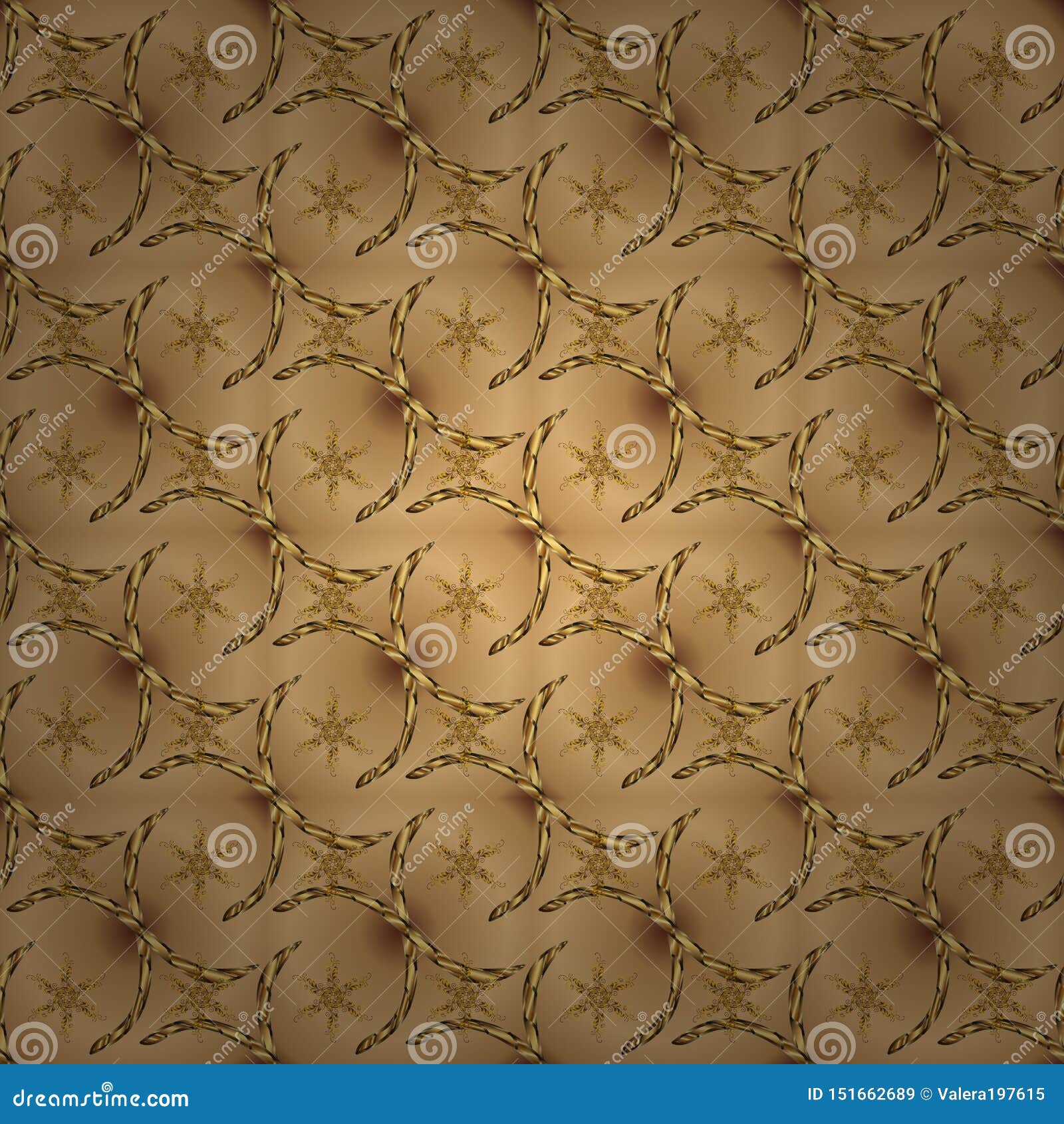 Seamless Cute Fabric Pattern Stock Illustration - Illustration of mode ...