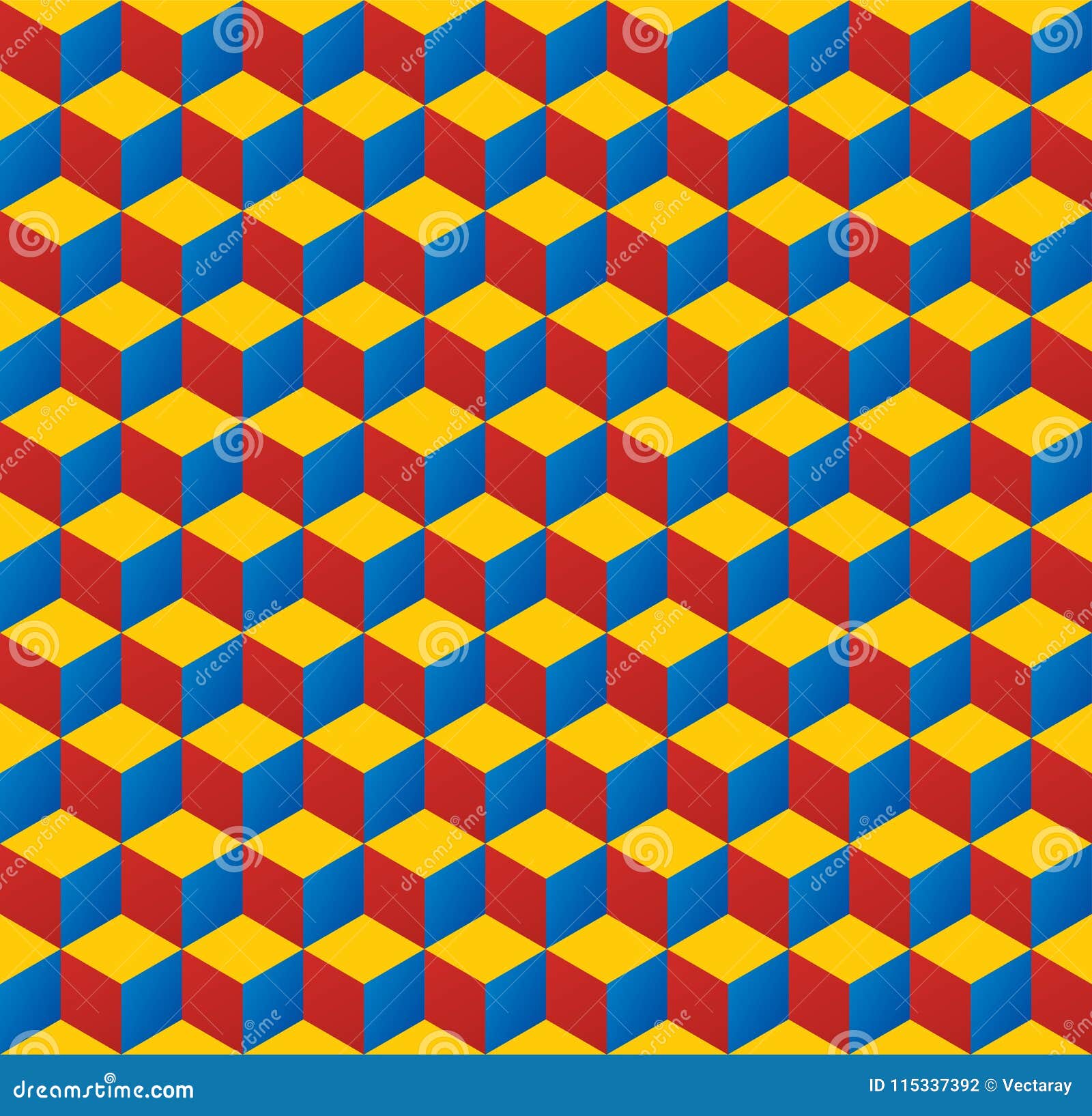 Seamless 3d Isometric Cube Pattern Background Texture Stock ... Seamless 3d Isometric Cube Pattern Background Texture Stock ...