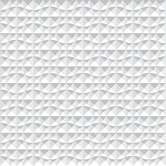 Seamless 3d Pattern. White Geometric Texture Stock Vector ...
