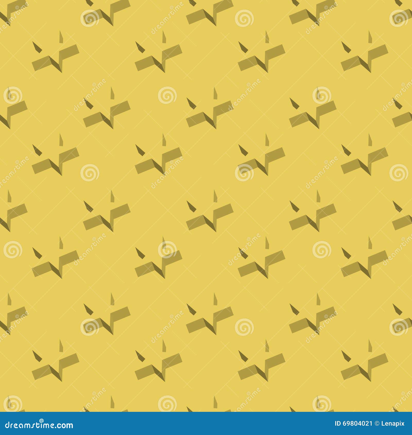 Seamless 3D star pattern stock vector. Illustration of repeat - 69804021