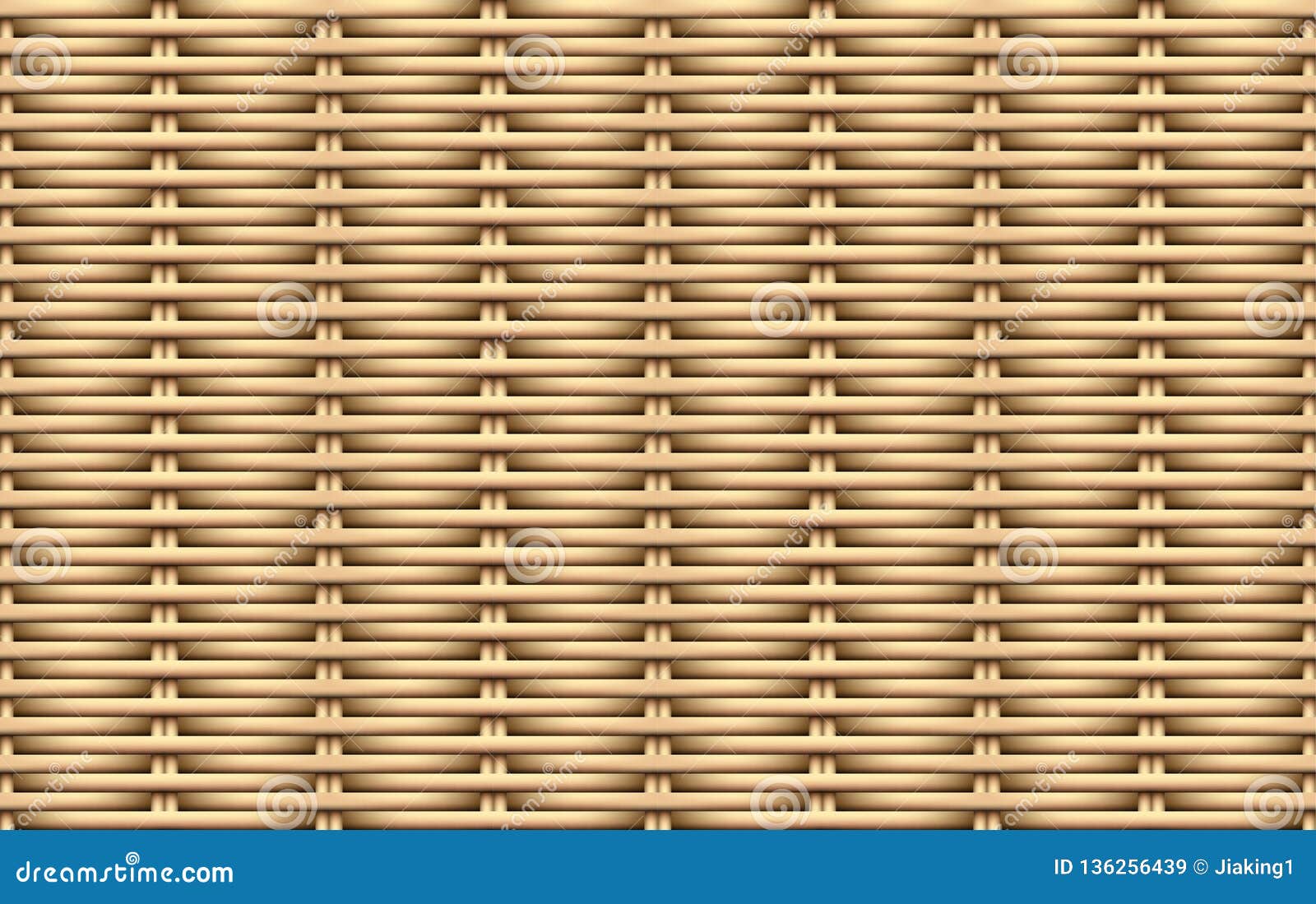 Seamless 3D Weave Rattan Pattern, Vector Art Stock Vector ...