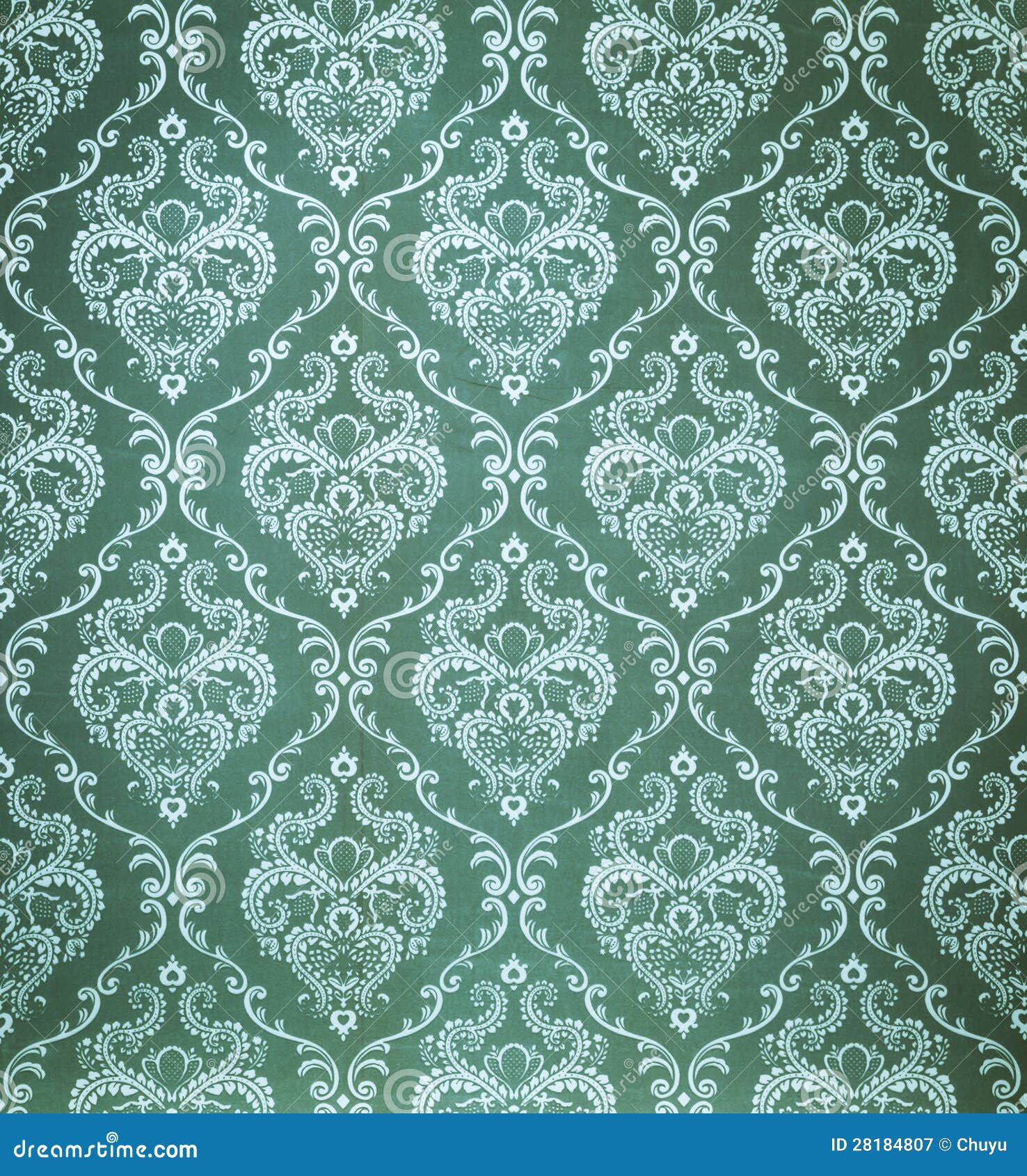 Red Renaissance Wallpaper With Golden Floral Texture Royalty-Free Stock ...