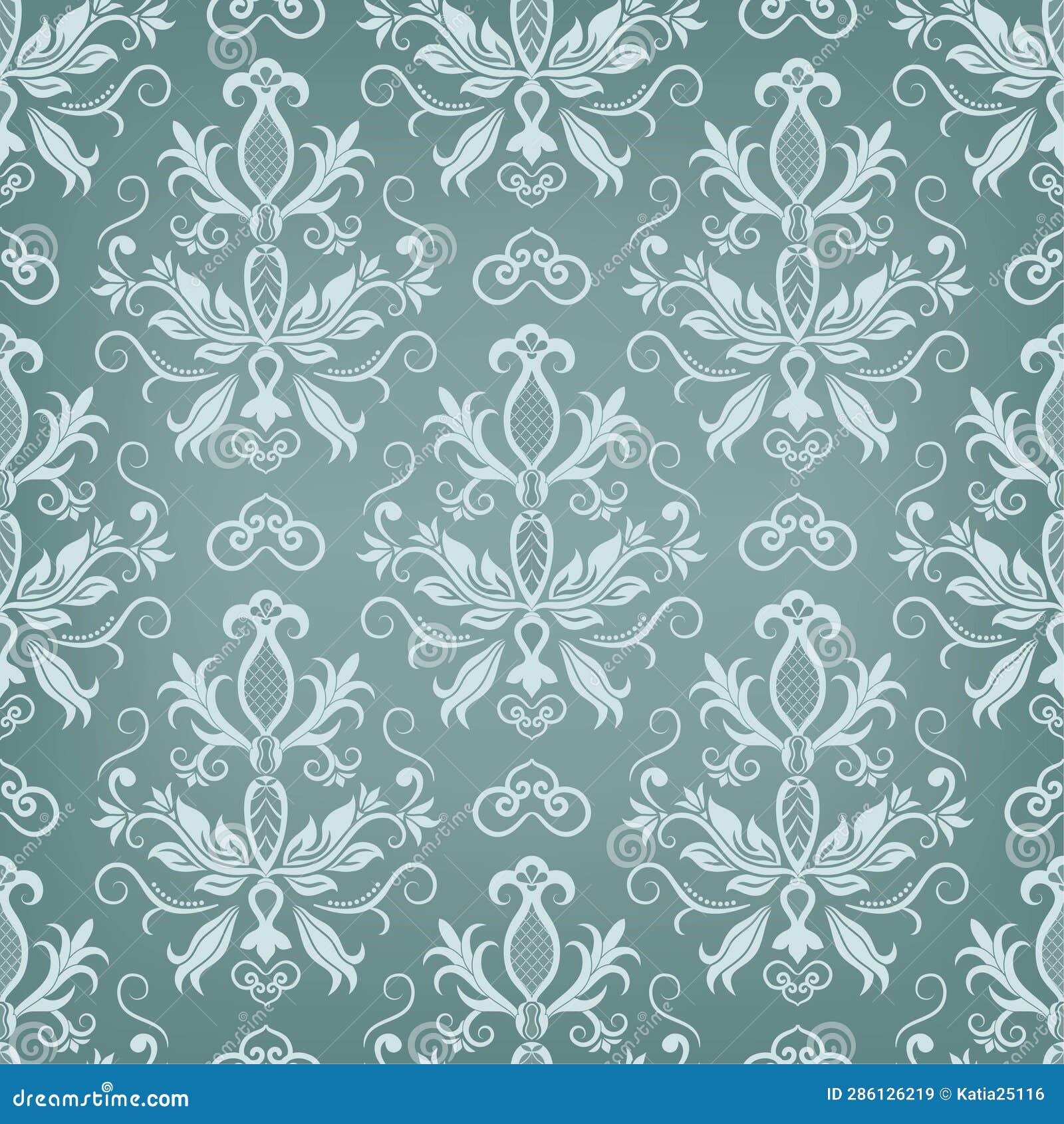 Seamless Damask Pattern for Background or Wallpaper Design Stock ...