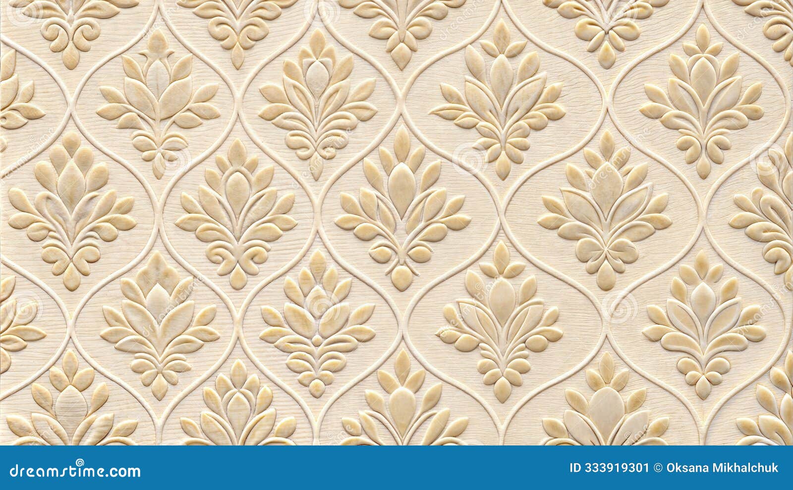 Embossed Wallpaper And The Wall In A Dark Form Royalty-Free Stock ...