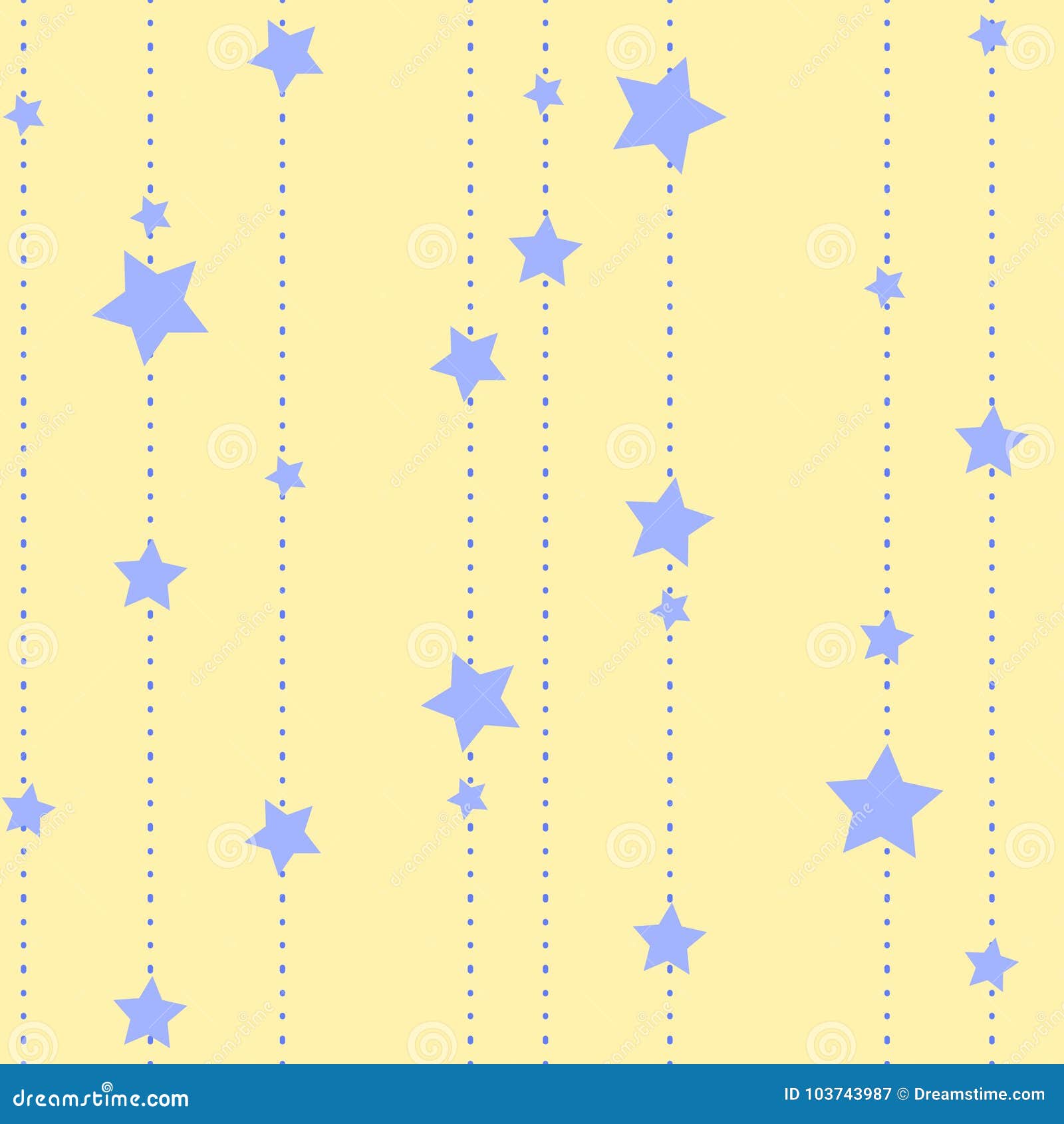 Seamless Dark Background with a Pattern of Abstract Falling Stars Stock ...