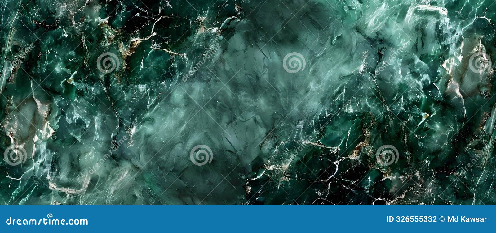 Seamless Dark Green Marble Texture - High Resolution Stock Illustration ...