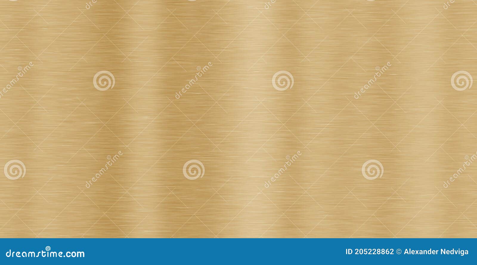 Seamless Decorated Brushed Brass Wall Backdrop Texture Stock ...